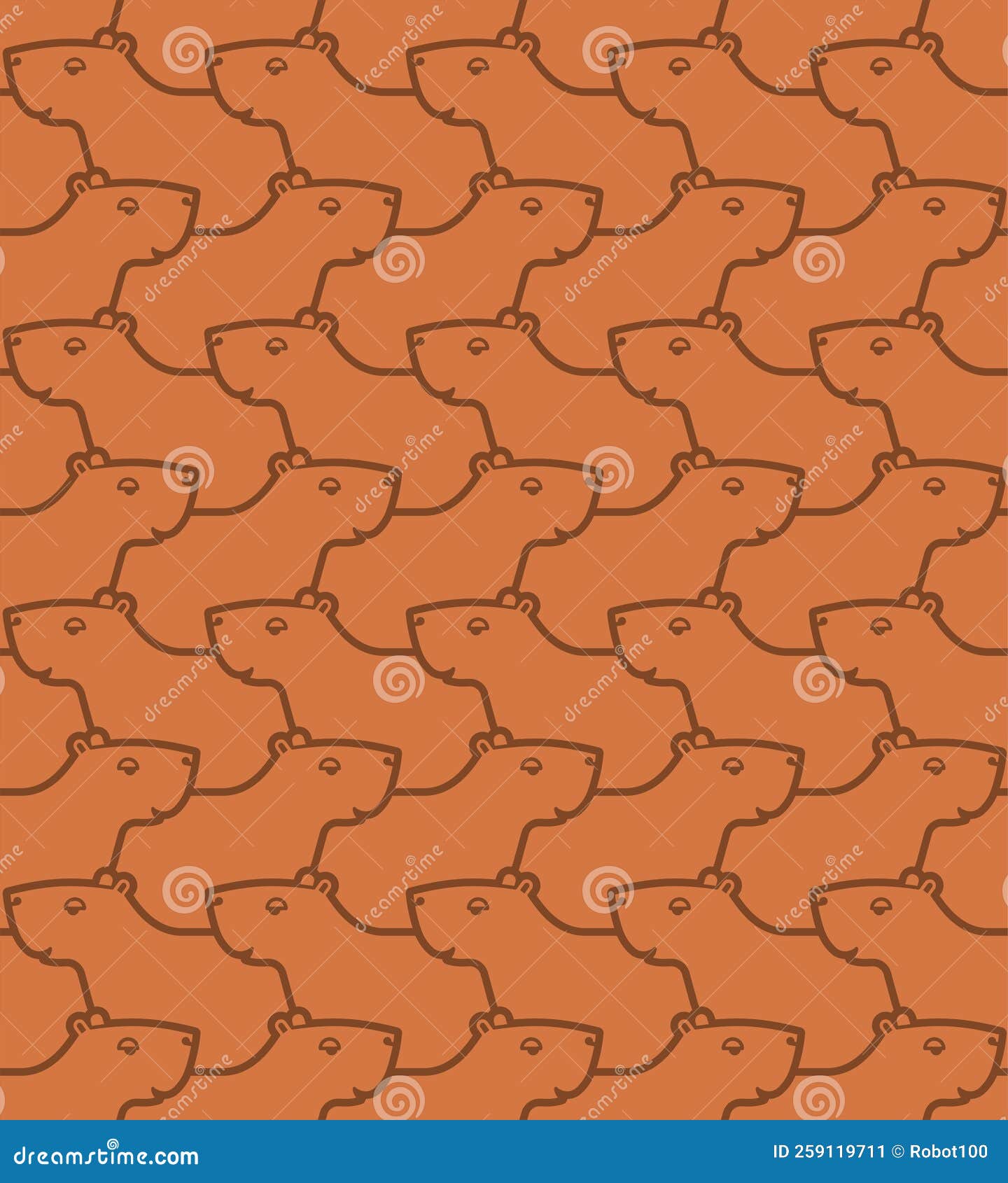 Capybara Fur Texture. Generative Ai Stock Illustration | CartoonDealer ...