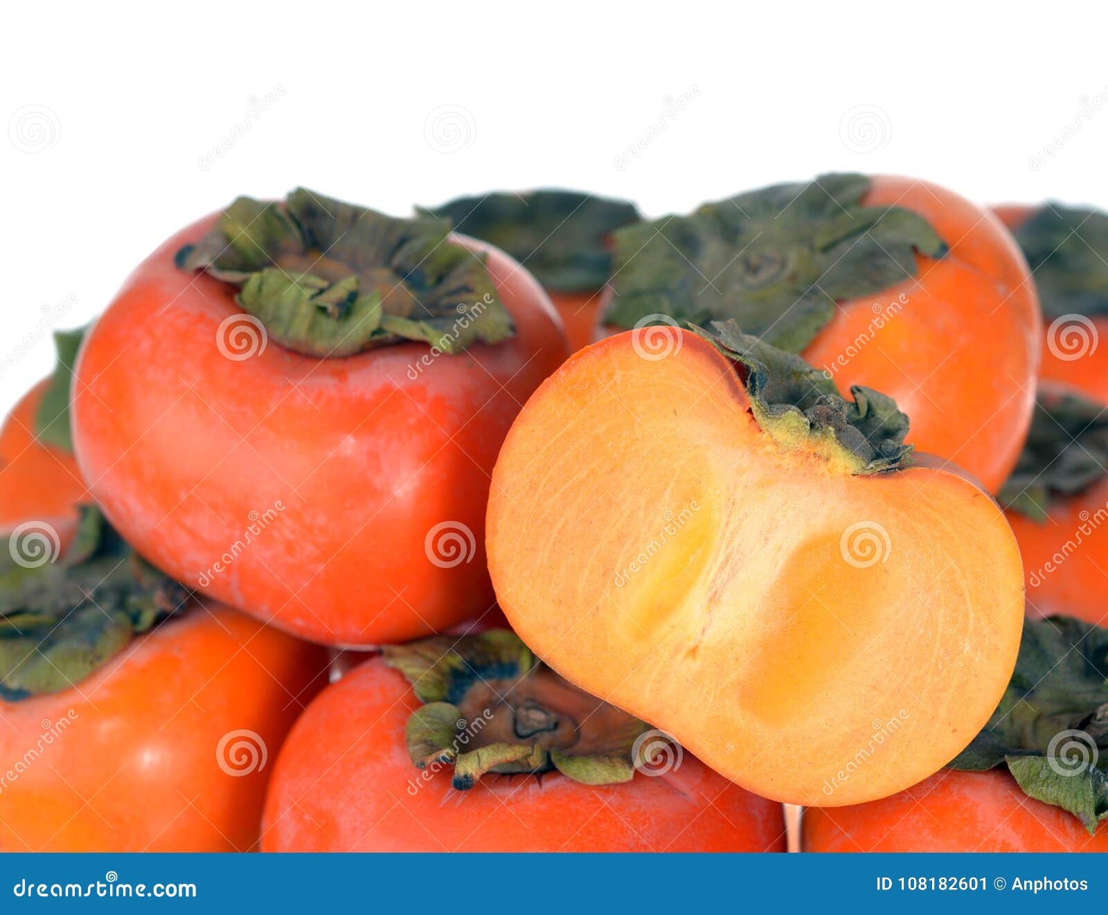 Caqui, imagem de stock. Imagem de chinês, maduro, fundo - 108182601