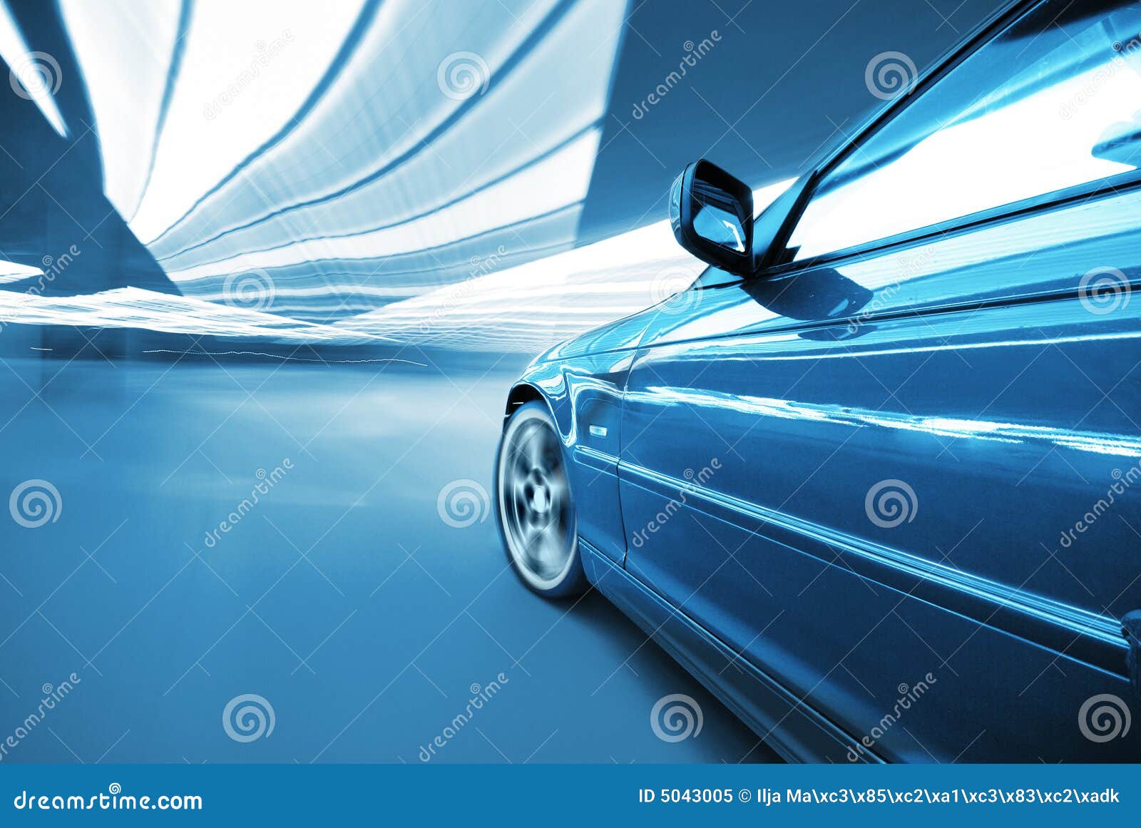 The Car stock image. Image of blue, automobile, drive - 5043005