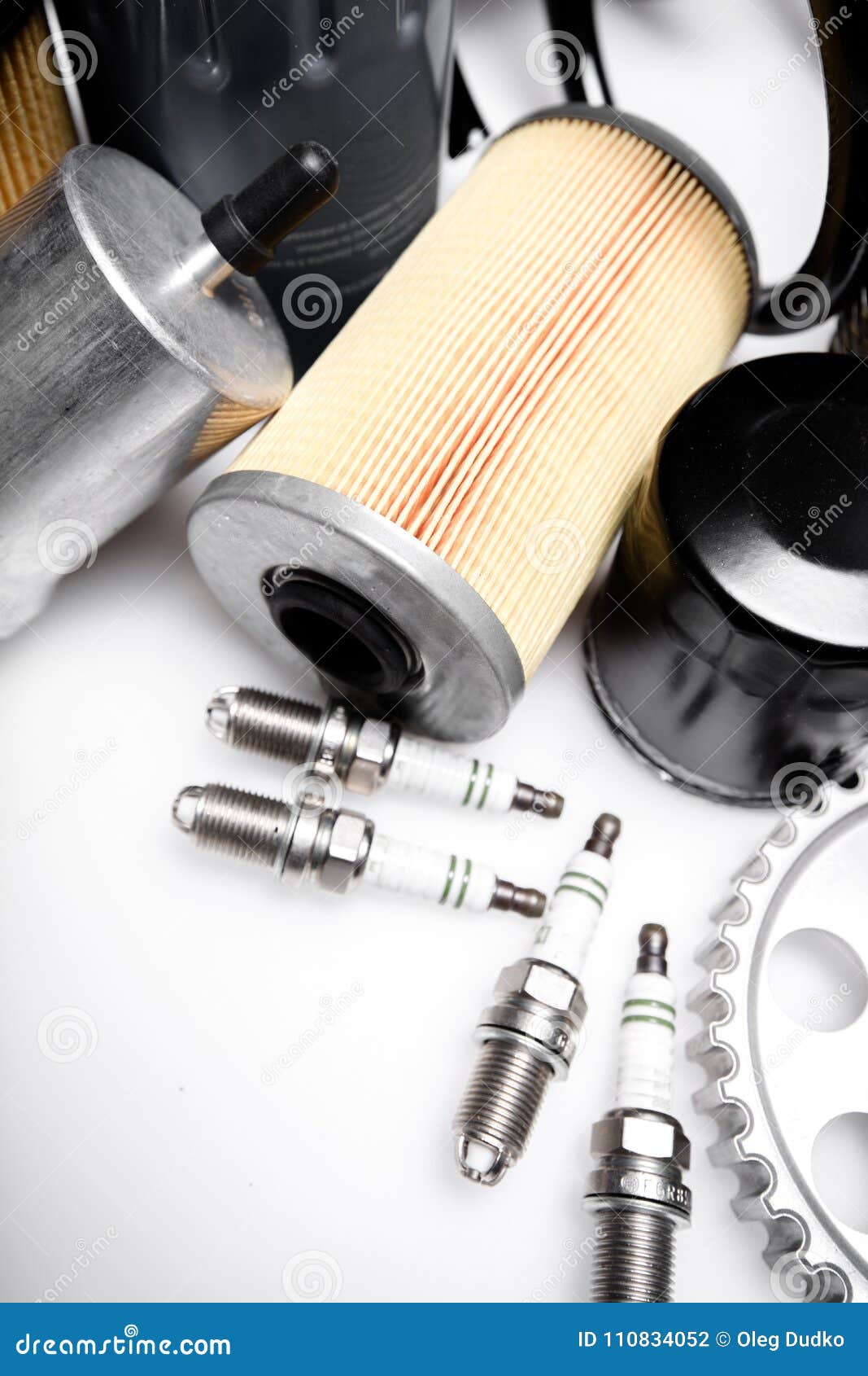Car Accessories Elements, Gears on Background Stock Photo - Image of ...