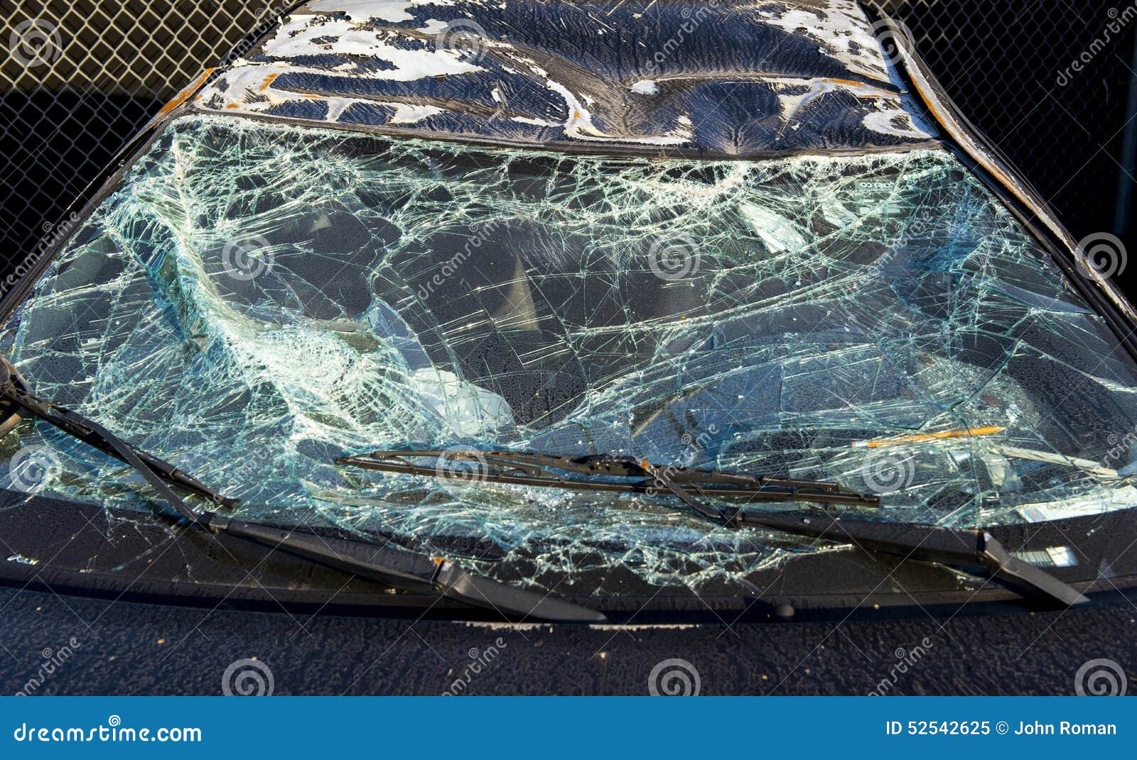 Car accident stock image. Image of wreck, bumper, accident - 52542625