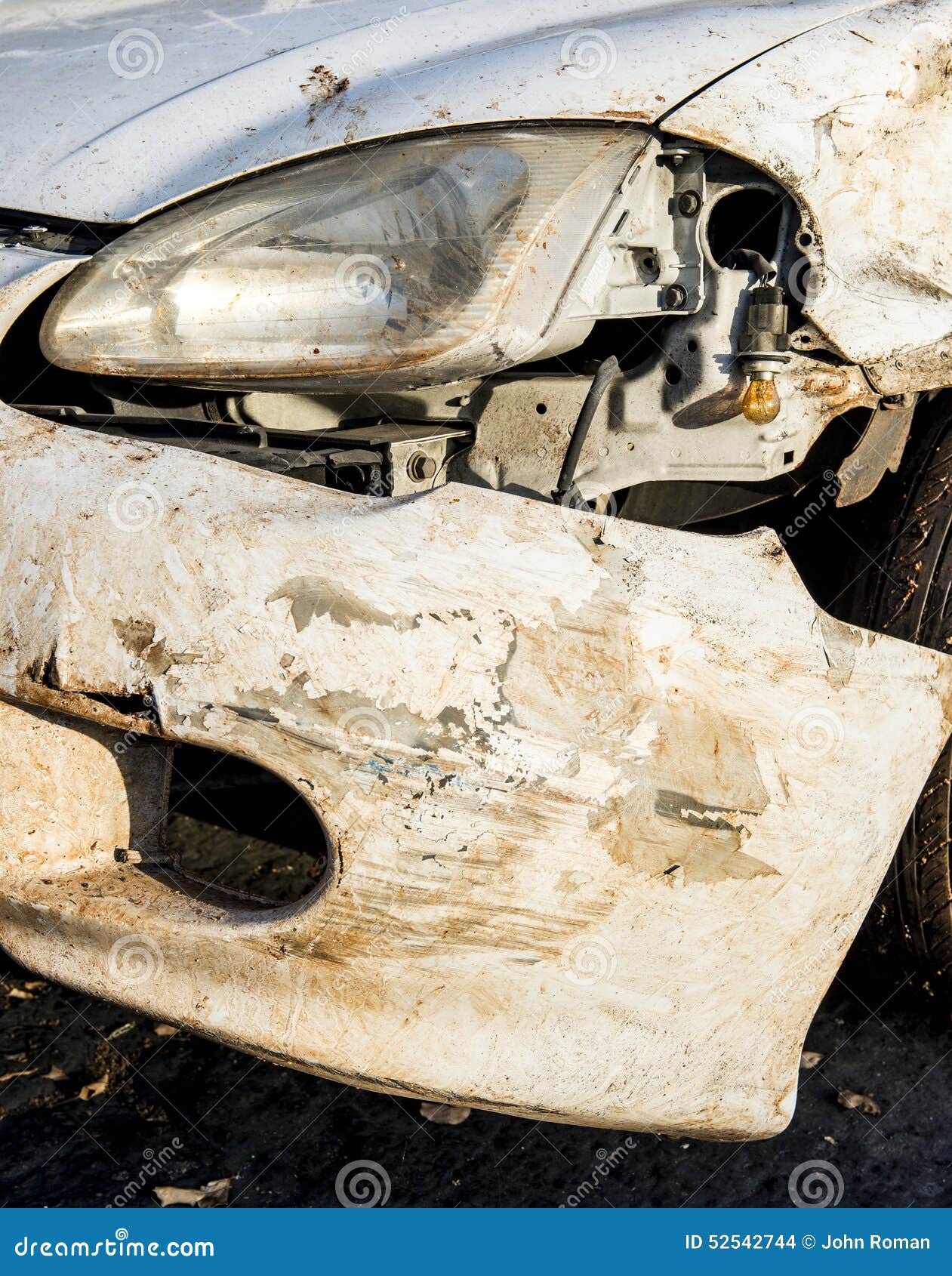 Car accident stock photo. Image of wreck, collision, bumper - 52542744