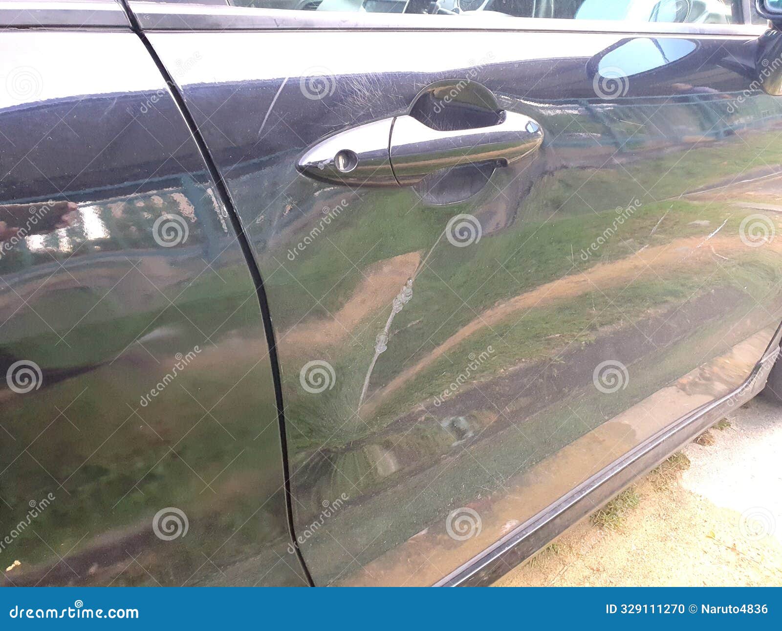 Car accident damage stock photo. Image of damage, bodywork - 329111270