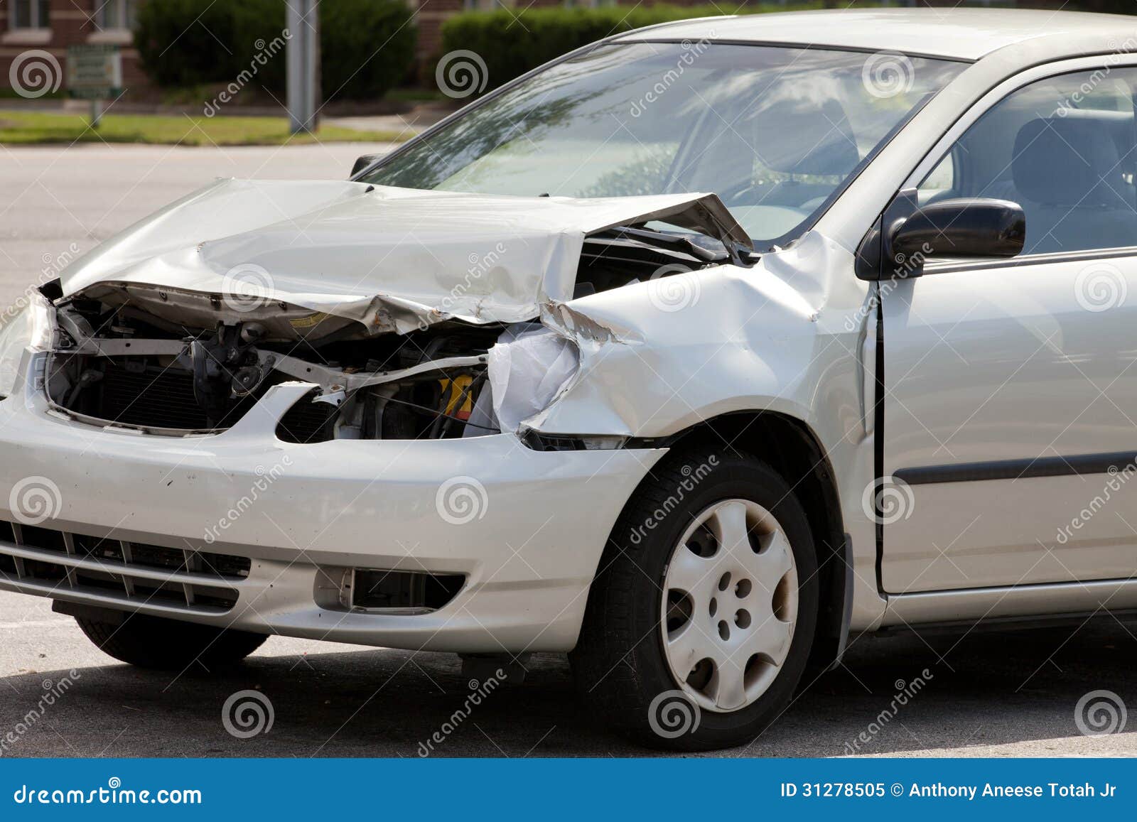 Car Accident stock image. Image of crash, horizontal - 31278505