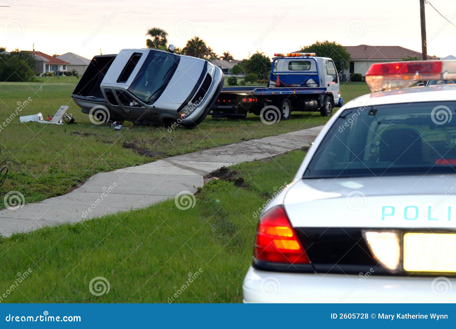 Car accident rollover stock photo. Image of broke, automobilewreck ...