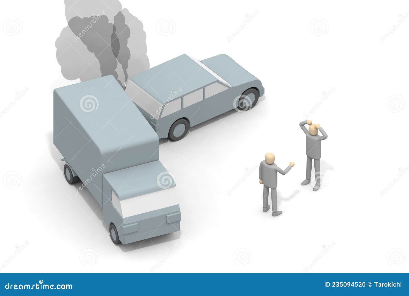 Accident, Traffic Accident, Collision Of Two Cars. Vector, Cartoon ...