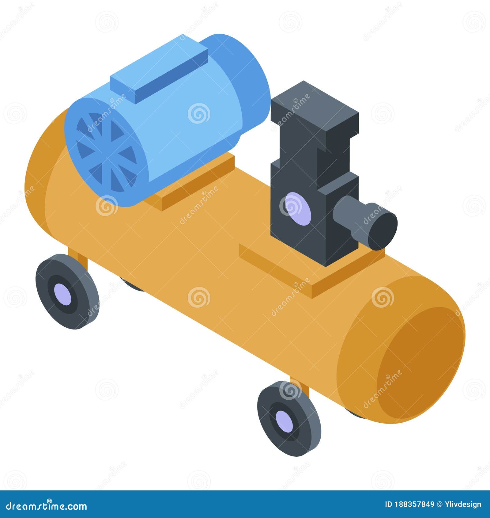 Compressor Icon Vector Sign And Symbol Isolated On White Background ...