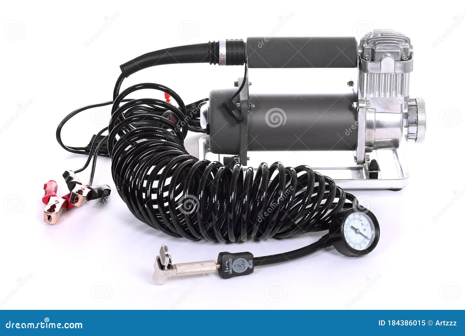 Car air compressor stock image. Image of industrial - 184386015