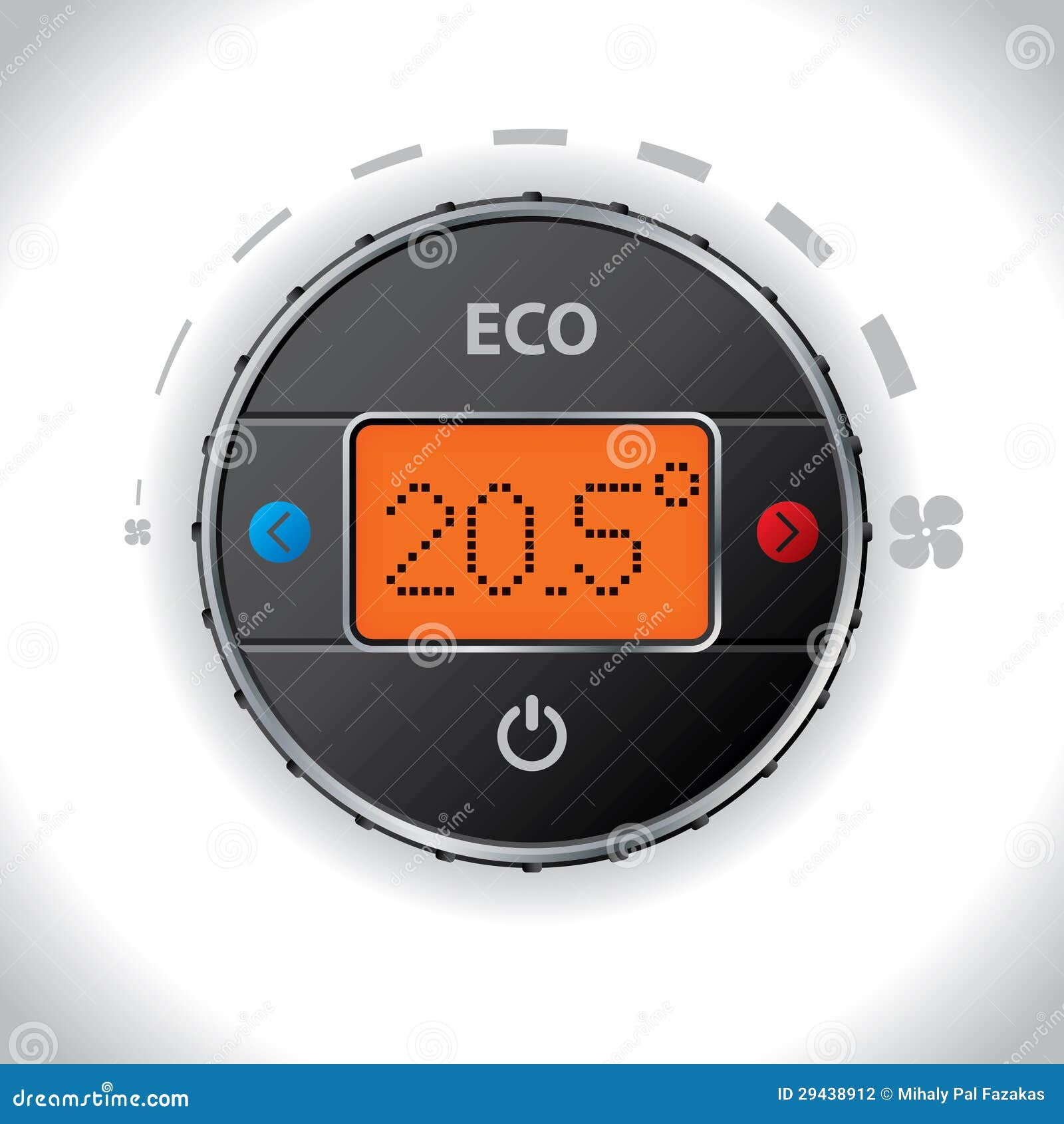 Car air condition button stock vector. Illustration of white - 29438912
