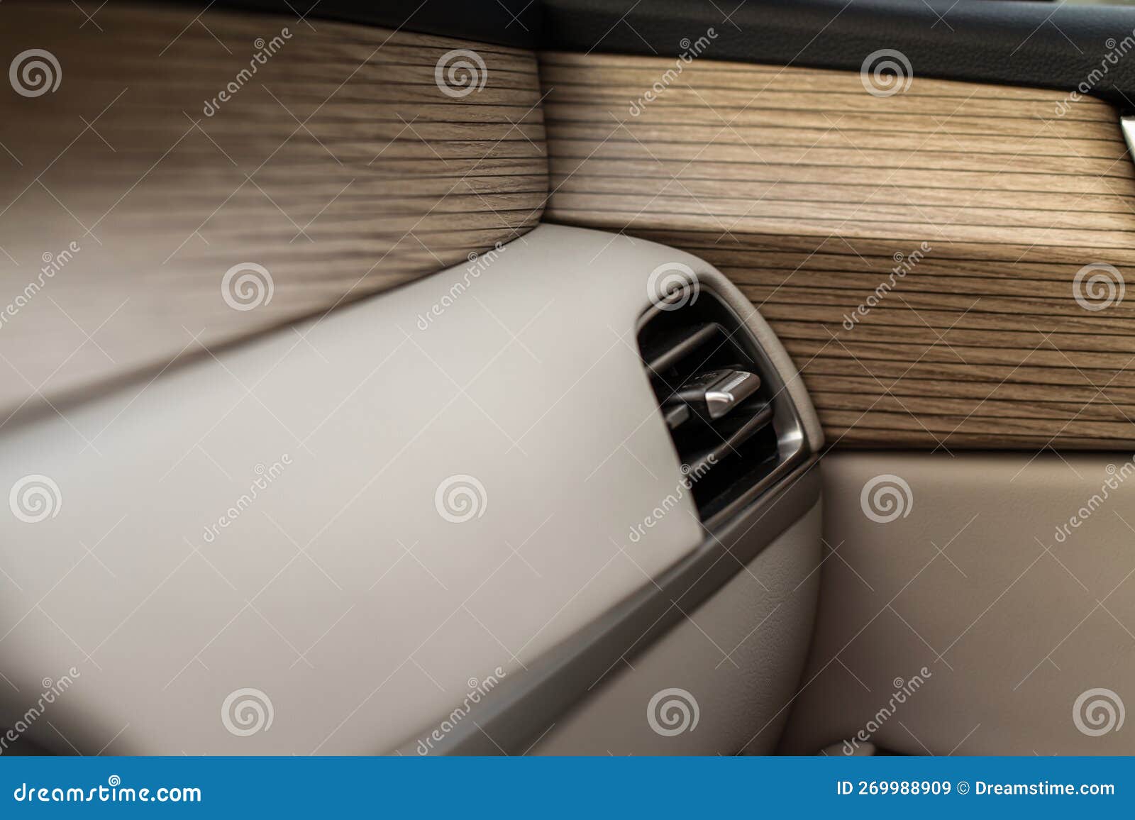 Car air conditioning. stock image. Image of dashboard - 269988909