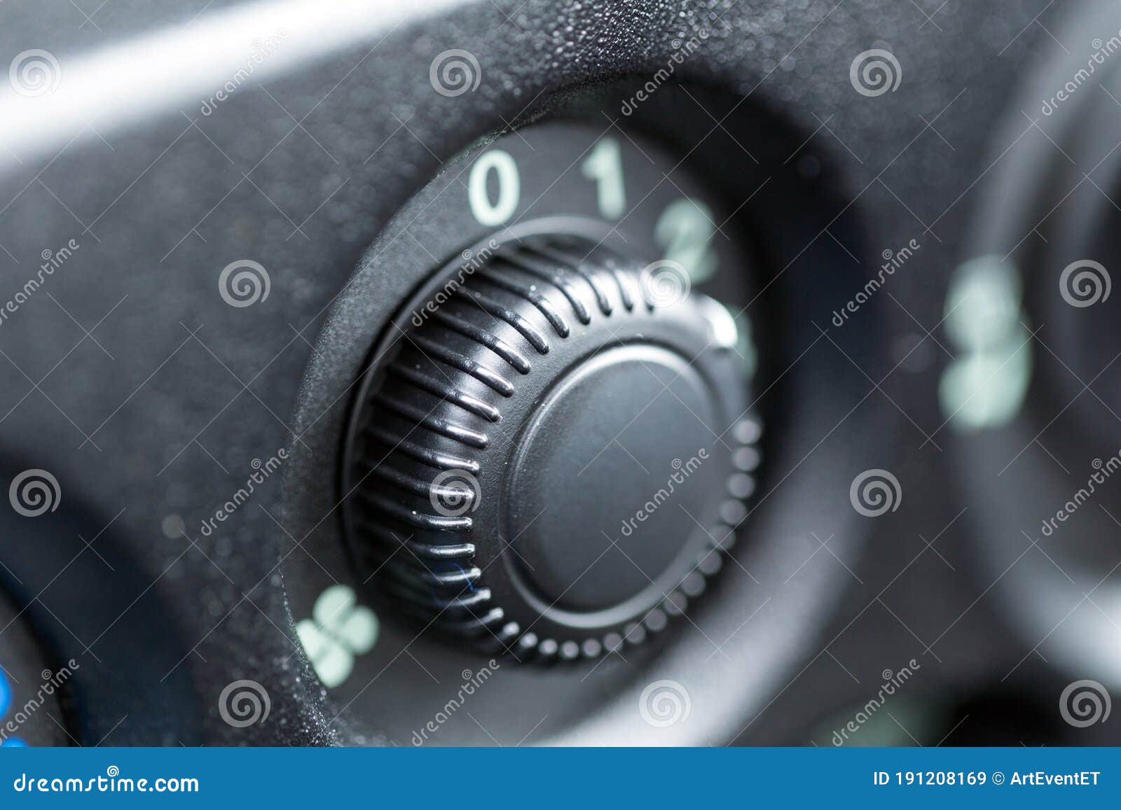 Car Air Conditioning Switch Stock Image - Image of instrument, switch ...