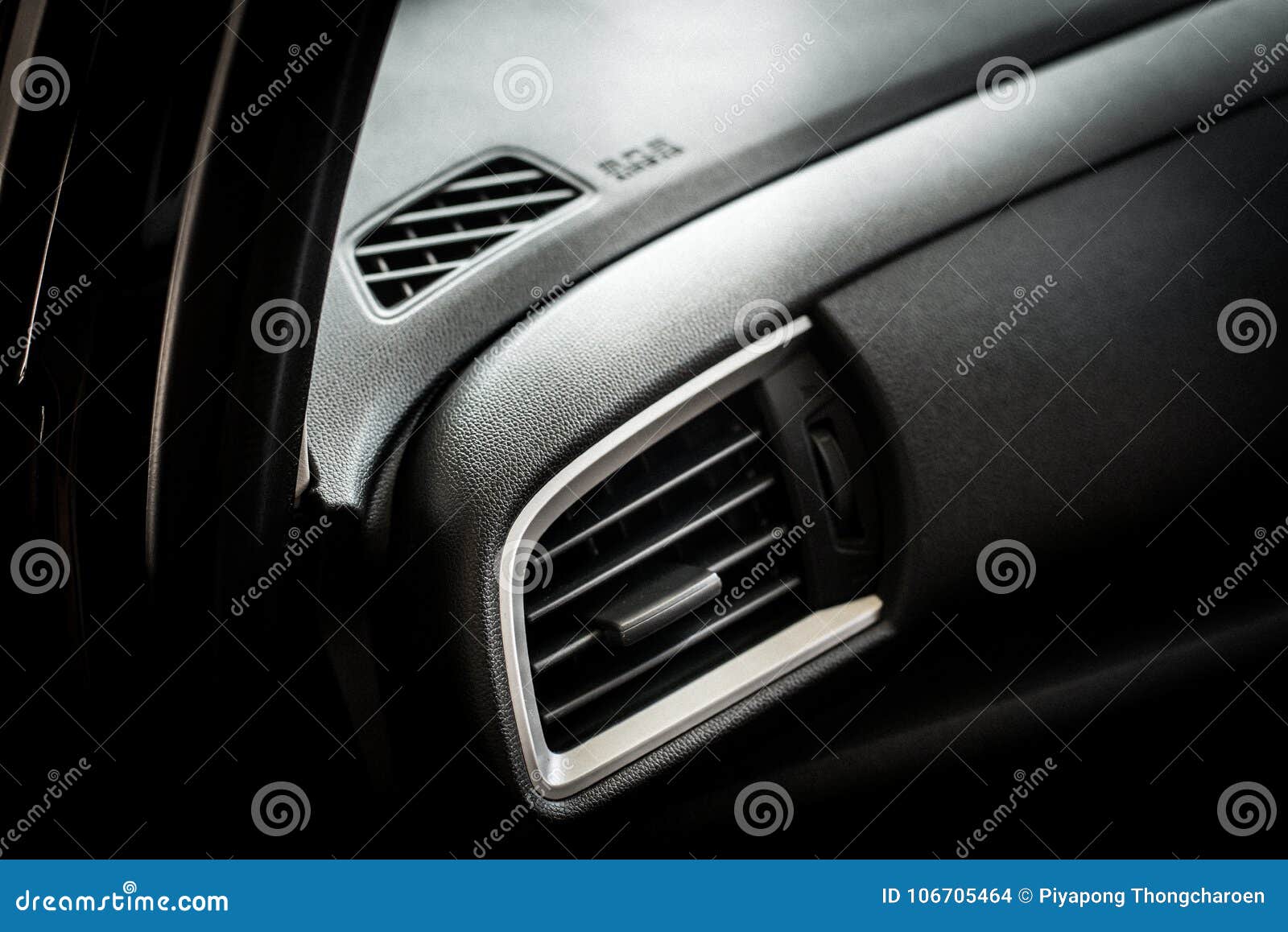 Car Air Conditioning System,Button on Dashboard Stock Photo - Image of ...