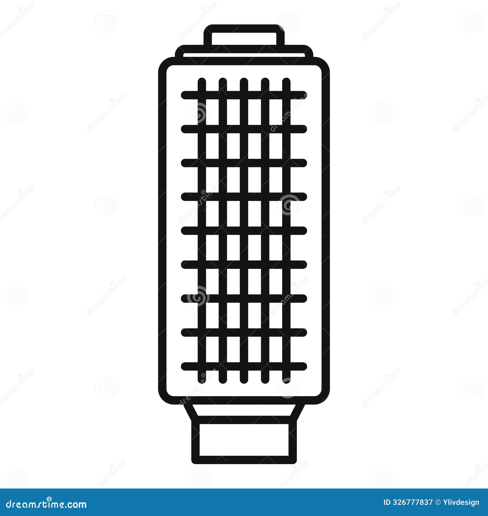 Car Air Filter Removing Dust Particles while Driving Stock Vector ...