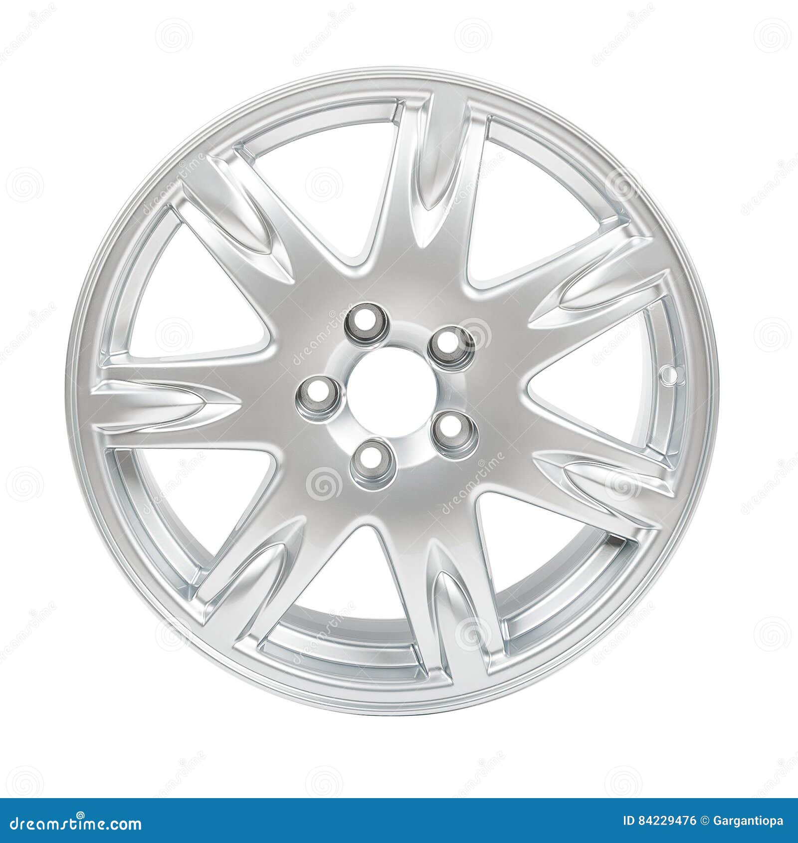 Car Alloy Wheel Isolated on White Stock Photo - Image of stack ...