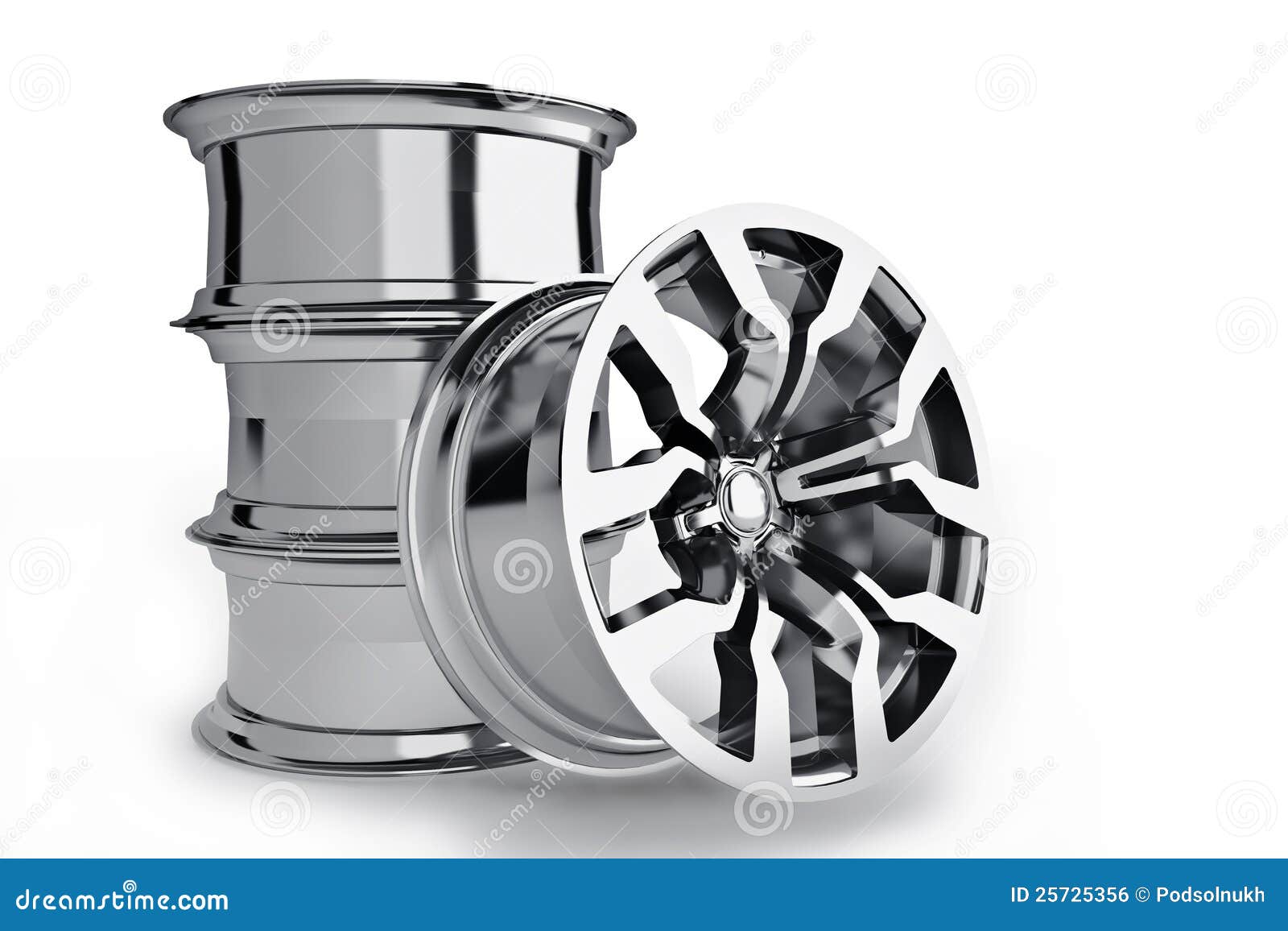 Car alloy wheels stock illustration. Illustration of shiny - 25725356