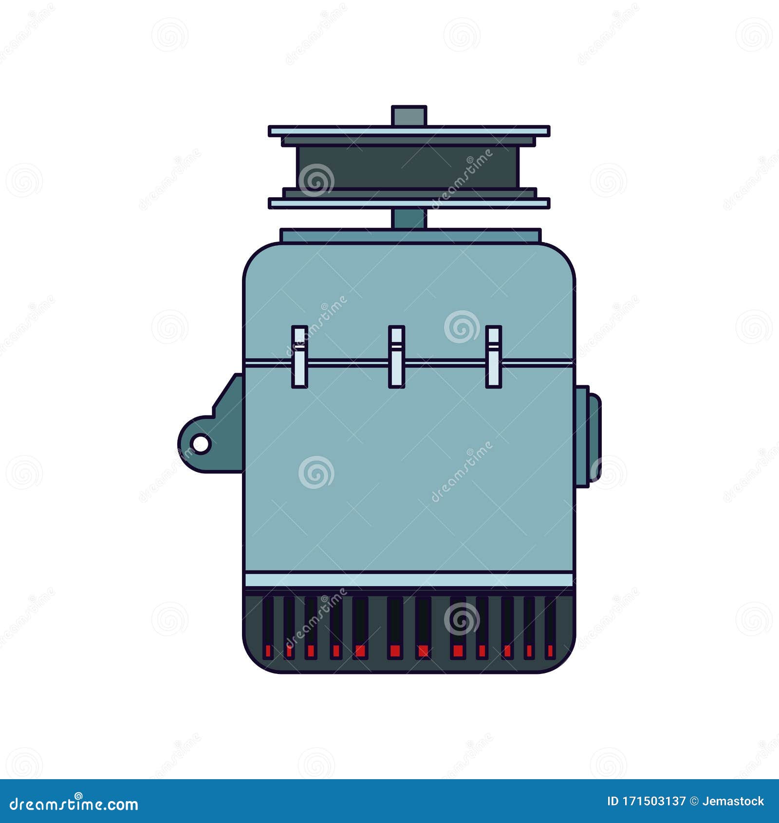 Car Alternator Icon. Trendy Car Alternator Logo Concept On White Vector ...