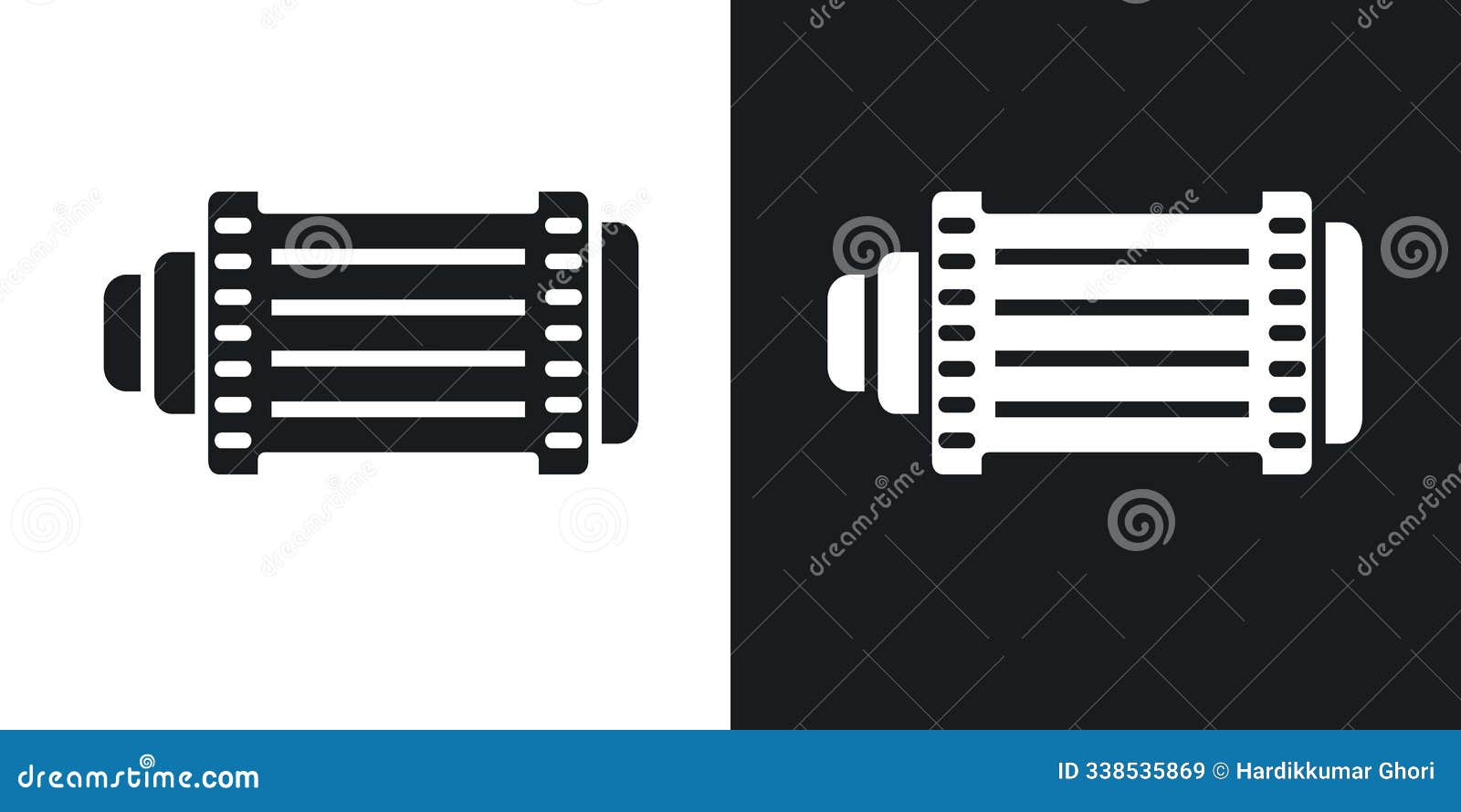 Car Alternator Icon From Car Parts Collection. Cartoon Vector ...