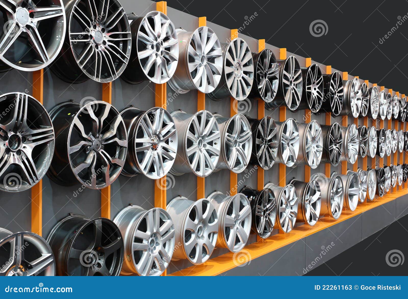 Polished Aluminum Car Wheels