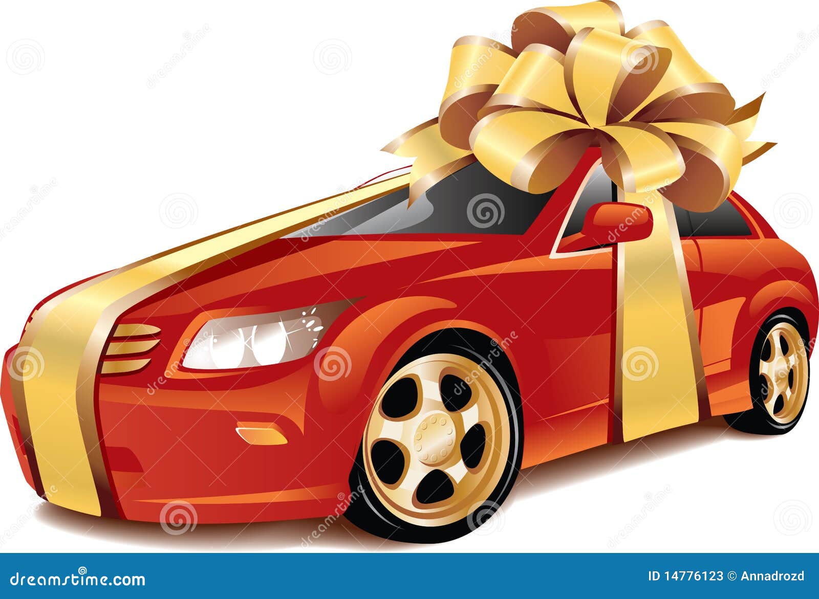 Car As A Gift Stock Photos - Image: 14776123