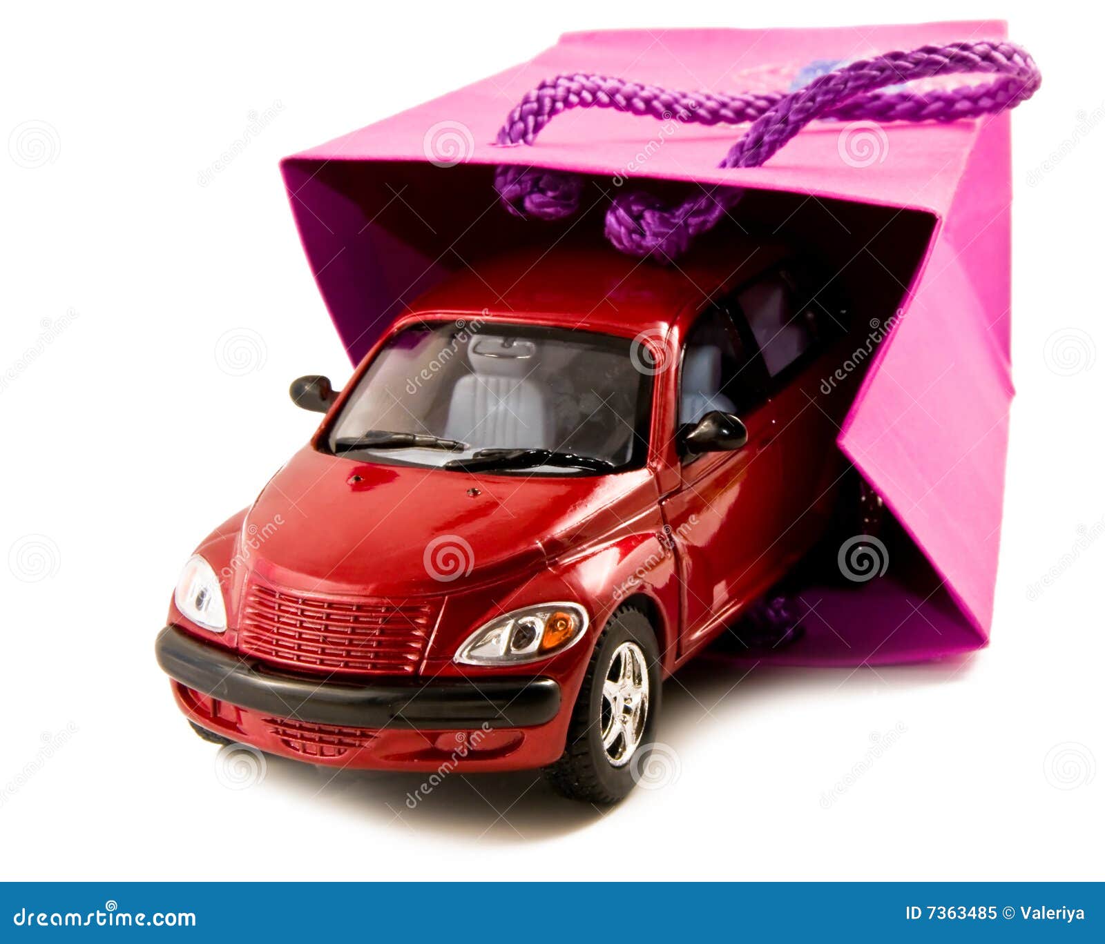The Car as Gift stock image. Image of drive, automobile - 7363485