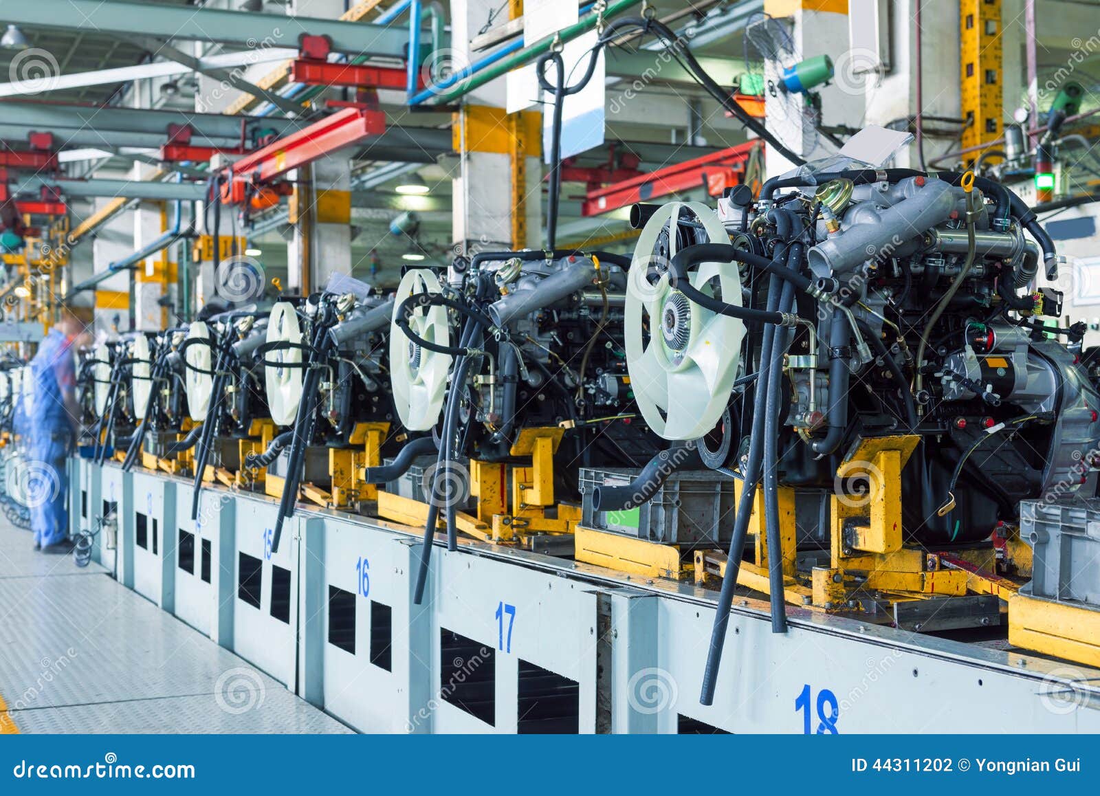 Car assembly plant stock photo. Image of control, diagnostics - 44311202
