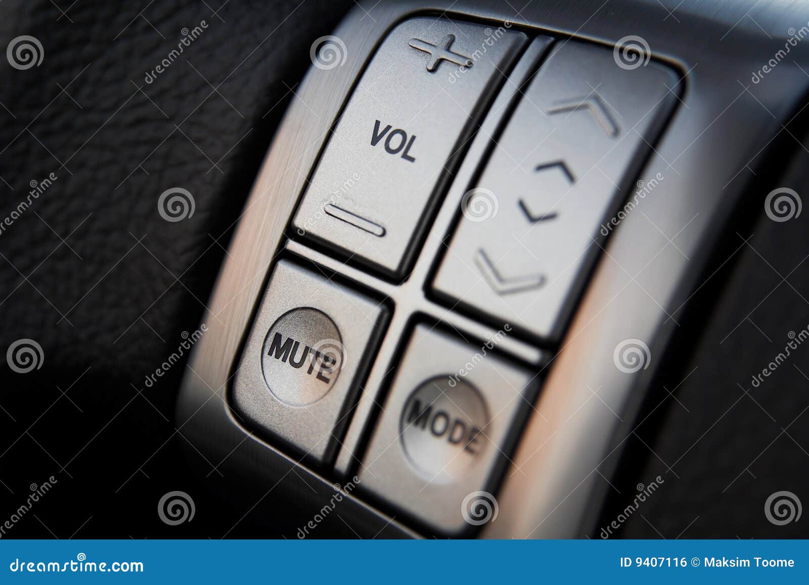 Car audio control buttons stock photo. Image of switch - 9407116