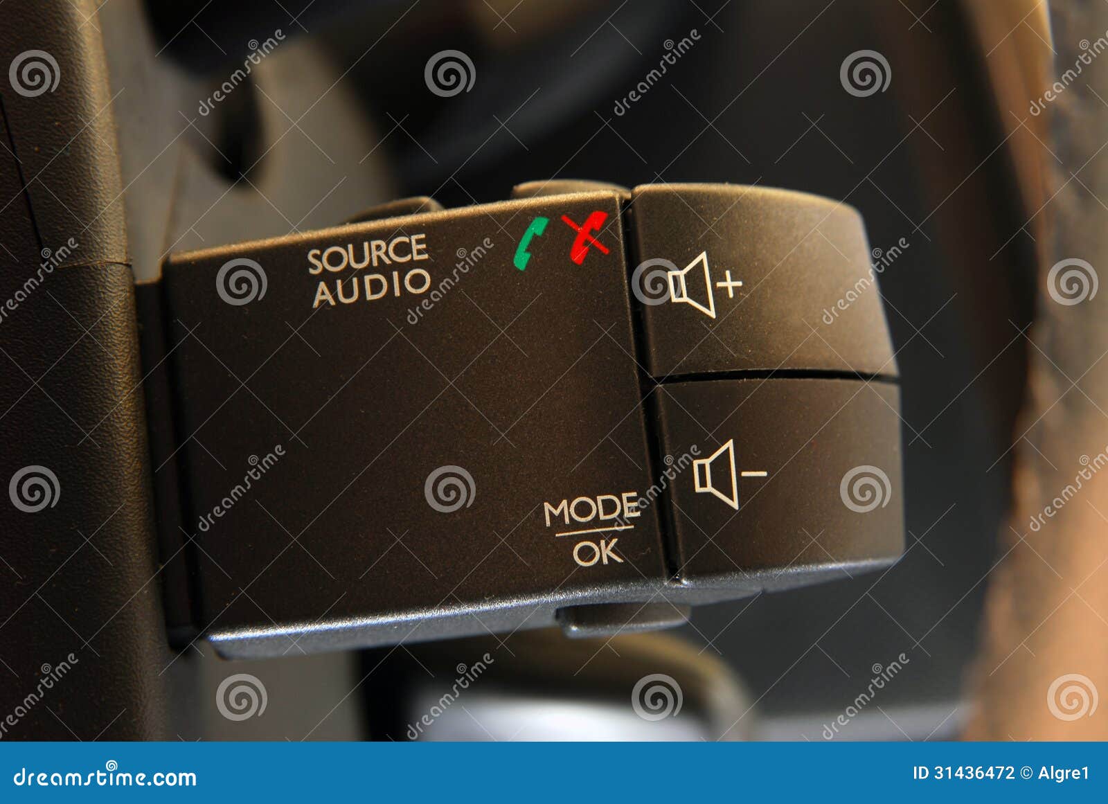 Car audio control buttons stock photo. Image of music - 31436472