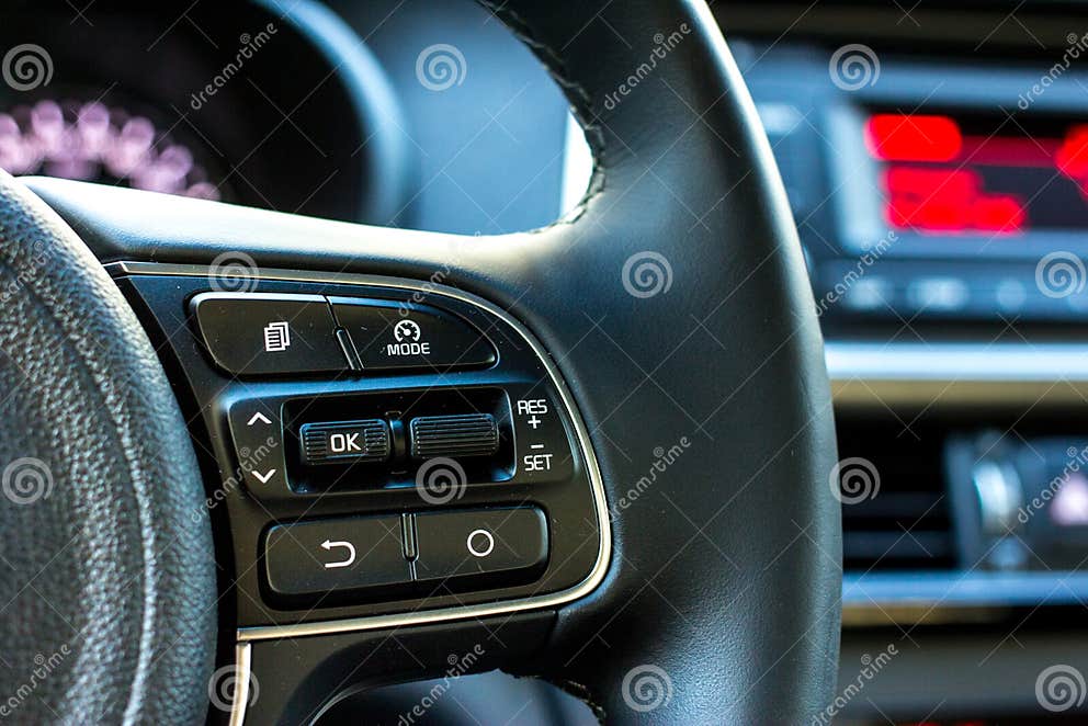 Car audio control buttons stock photo. Image of transportation - 81104530