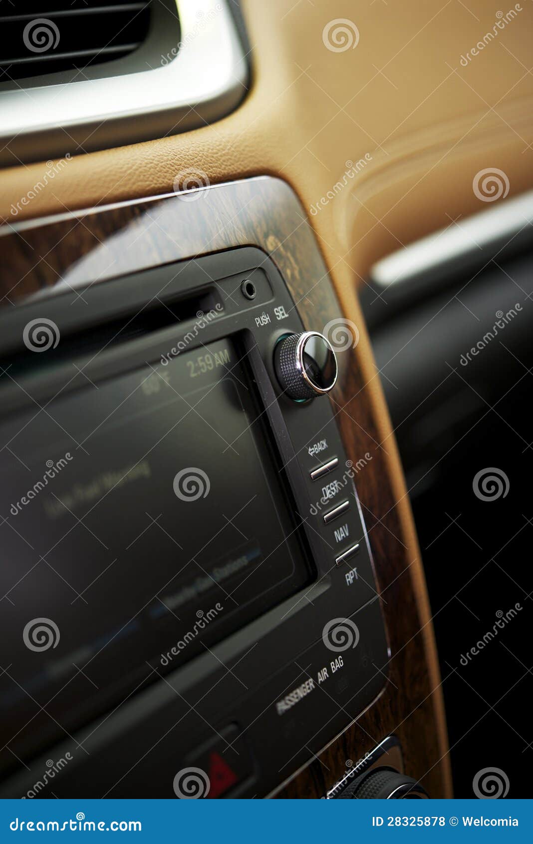 Car Audio System stock photo. Image of inside, drive - 28325878