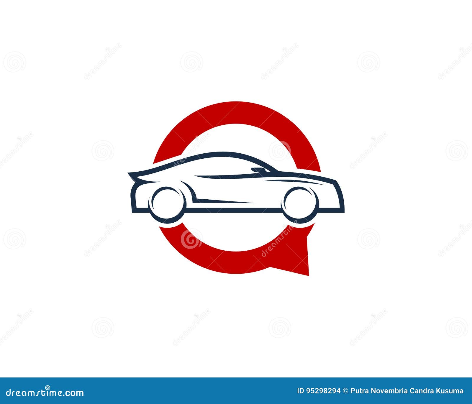 Car Auto Chat Icon Logo Design Element Stock Vector - Illustration of ...