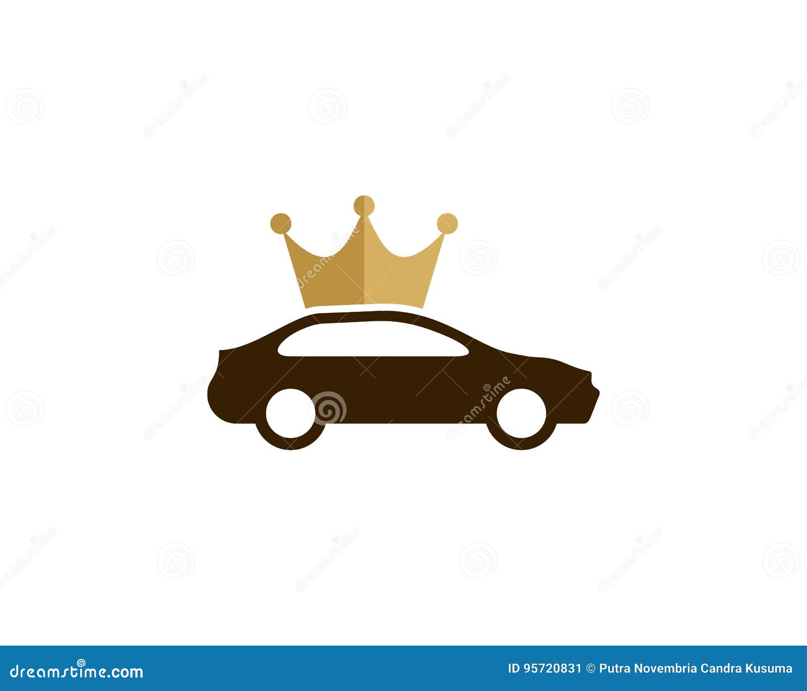 Car Auto King Icon Logo Design Element Stock Vector - Illustration of ...