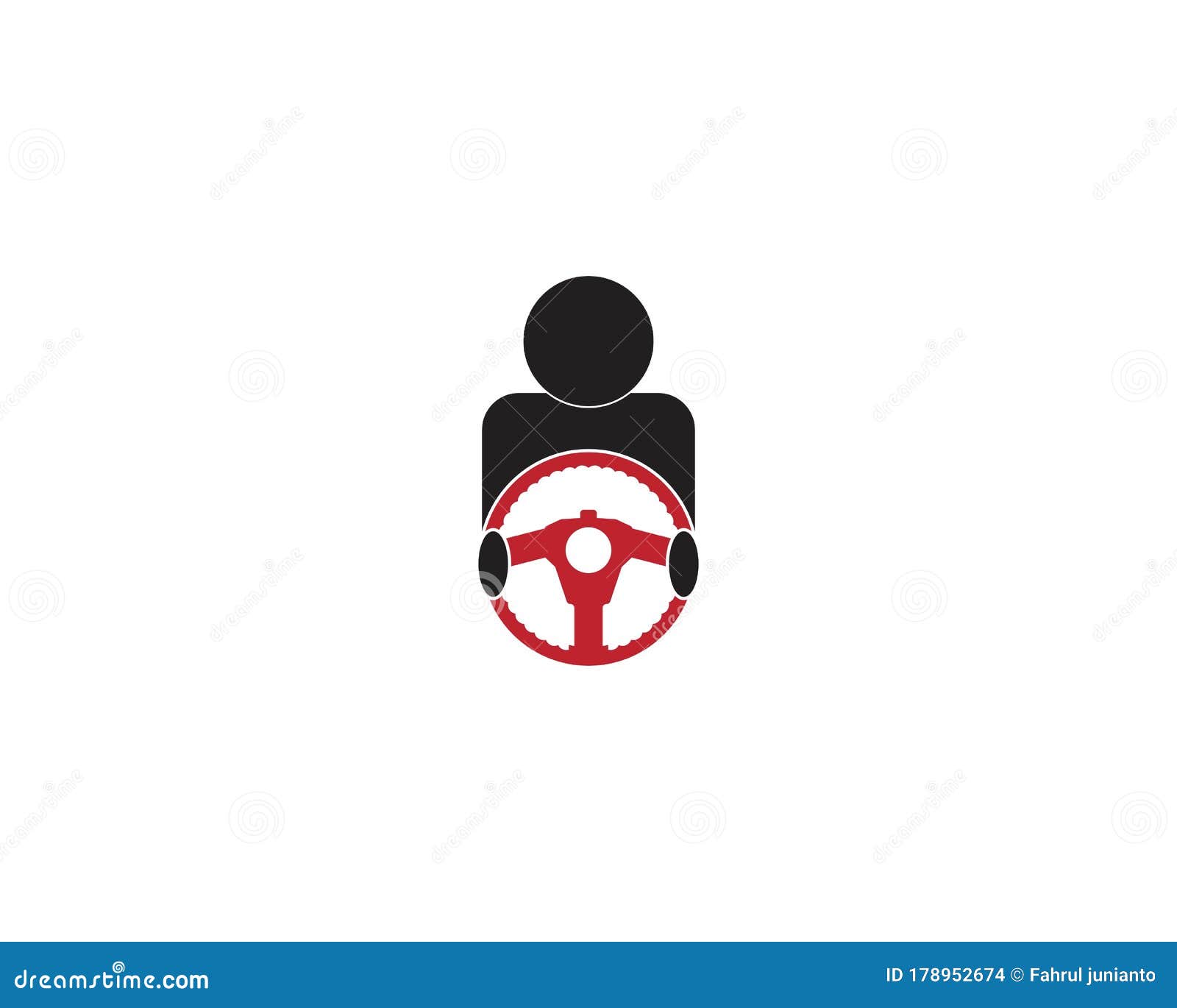 Car Auto Mobile Driver Icon or Symbol- Vector Graphic Stock Vector ...