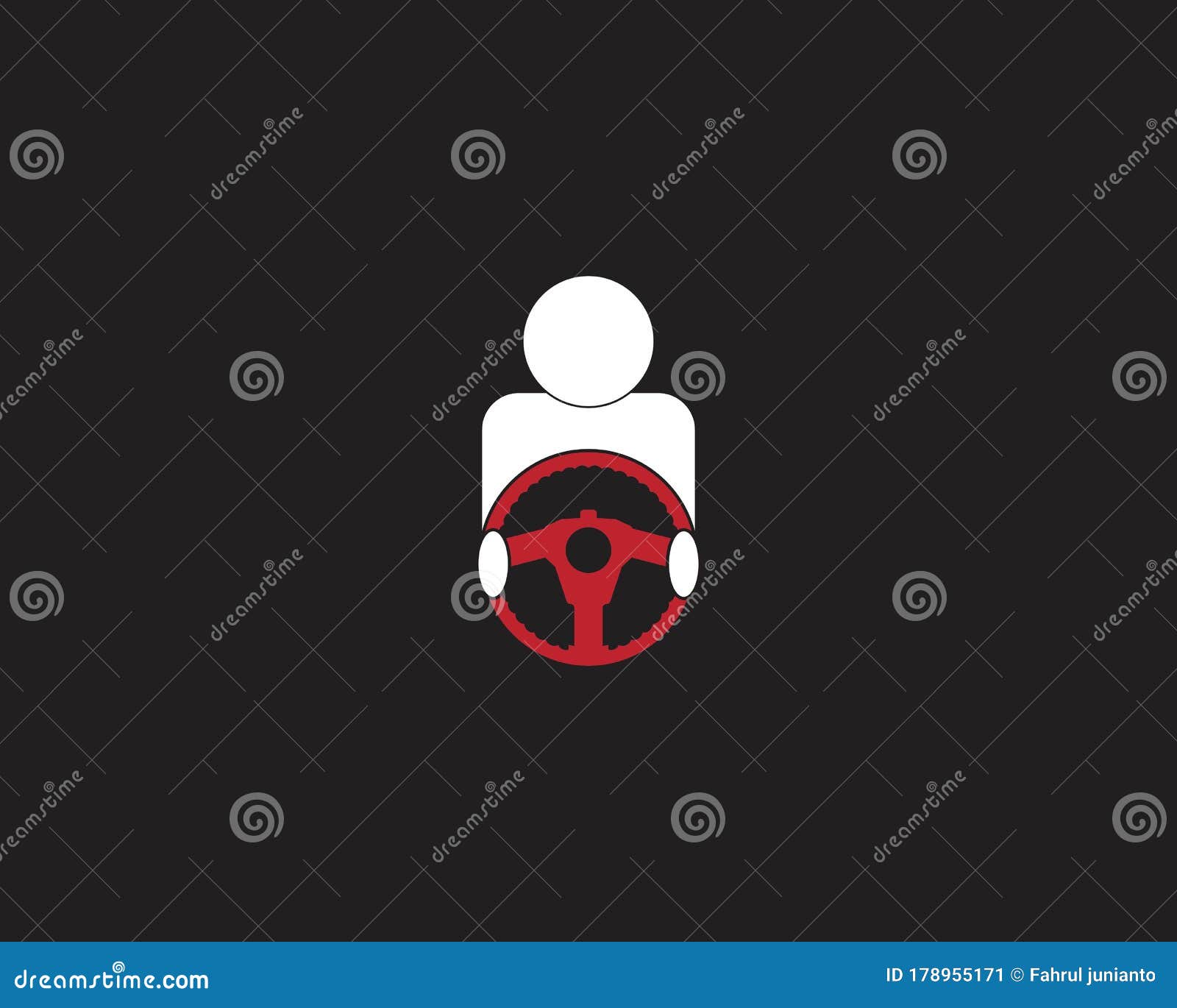 Car Auto Mobile Driver Icon or Symbol- Vector Graphic Stock ...