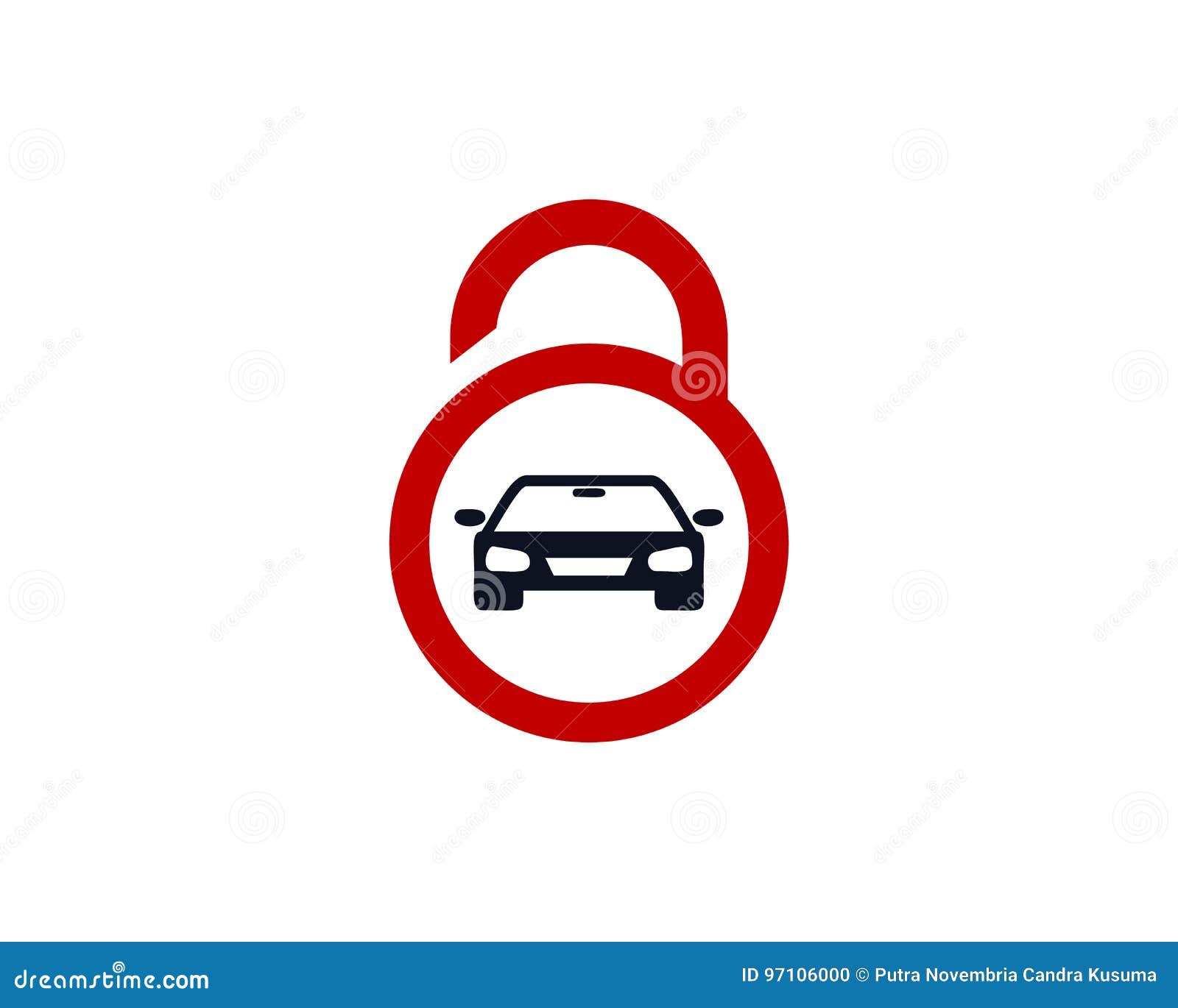 Car Auto Security Icon Logo Design Element Stock Vector - Illustration ...