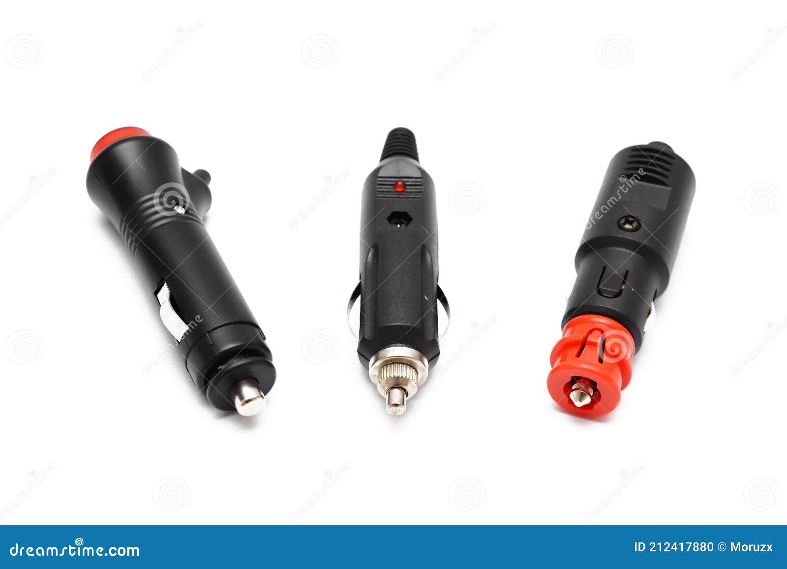Car Auto 12V 24V Power Plug Stock Photo - Image of auto, socket: 212417880
