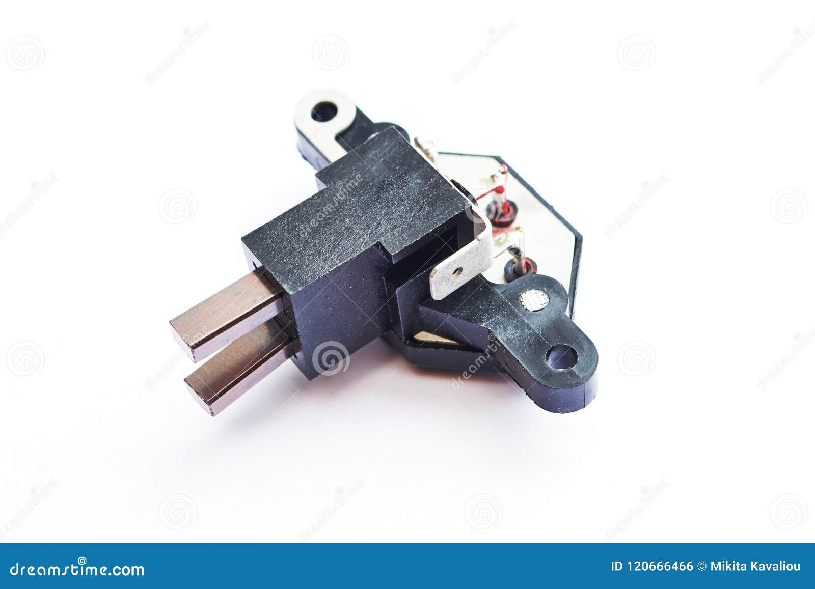Car Automatic Voltage Regulator Isolated Stock Photo - Image of ...