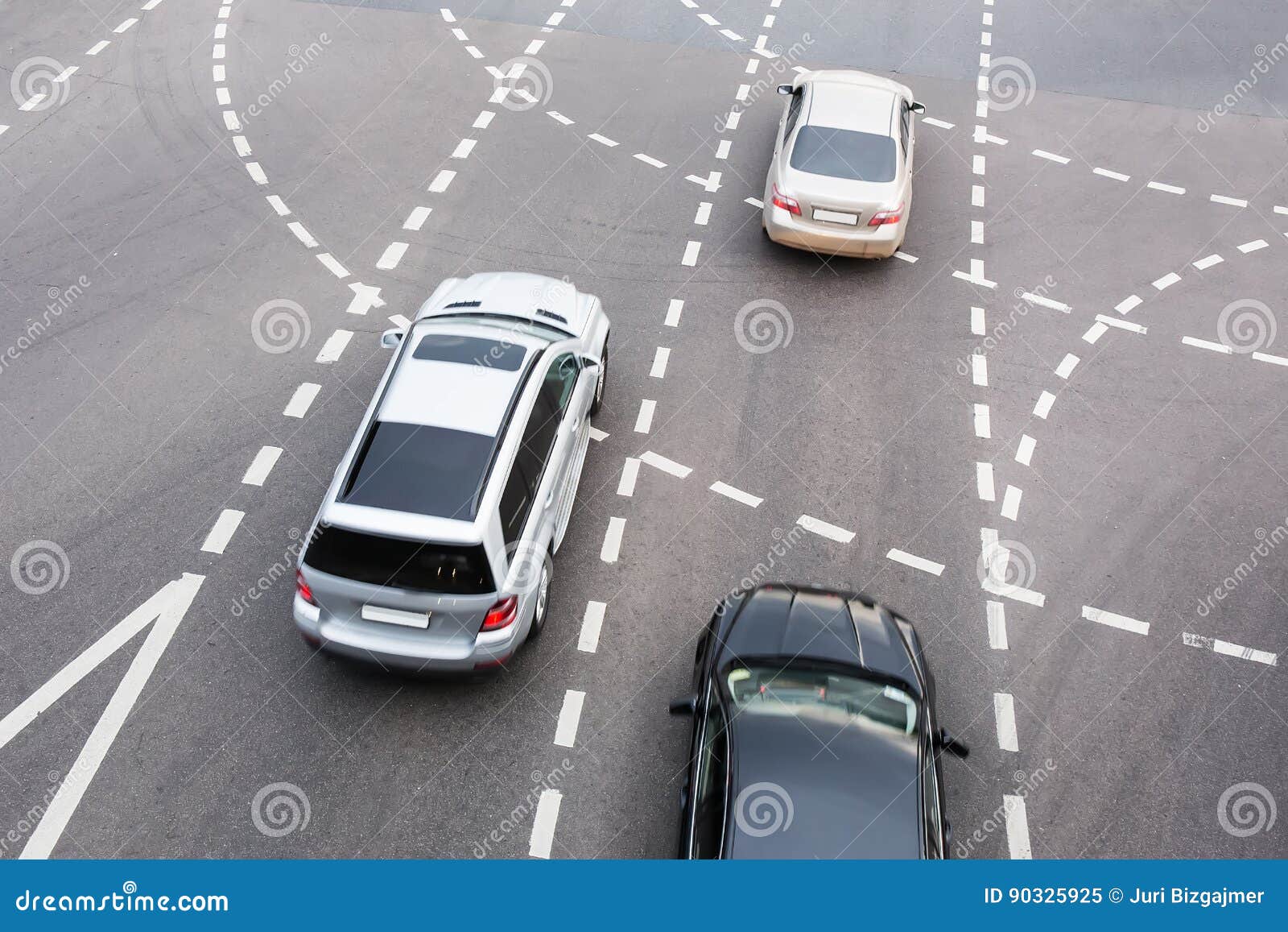 Car at Automobile Intersection Stock Image - Image of tail, speed: 90325925