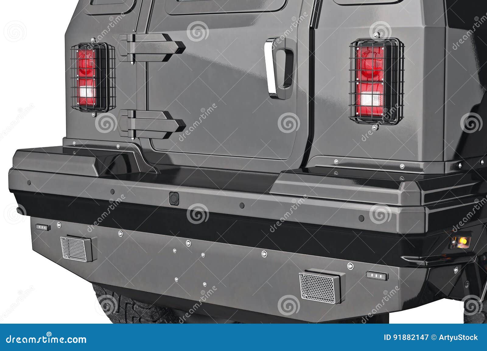 Car Automobile Track, Close View Stock Illustration - Illustration of ...