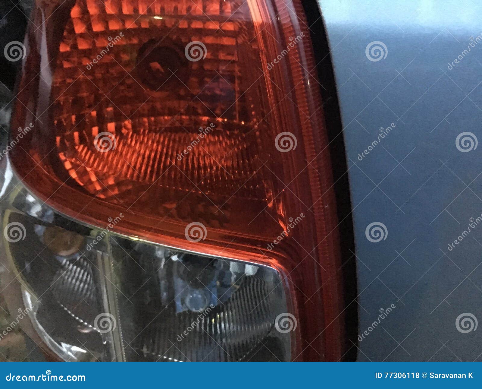 Car Back Lamp stock photo. Image of indicator, back, light - 77306118