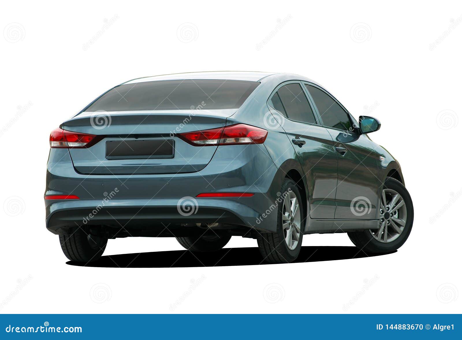 Car back view stock photo. Image of shadow, design, modern - 144883670