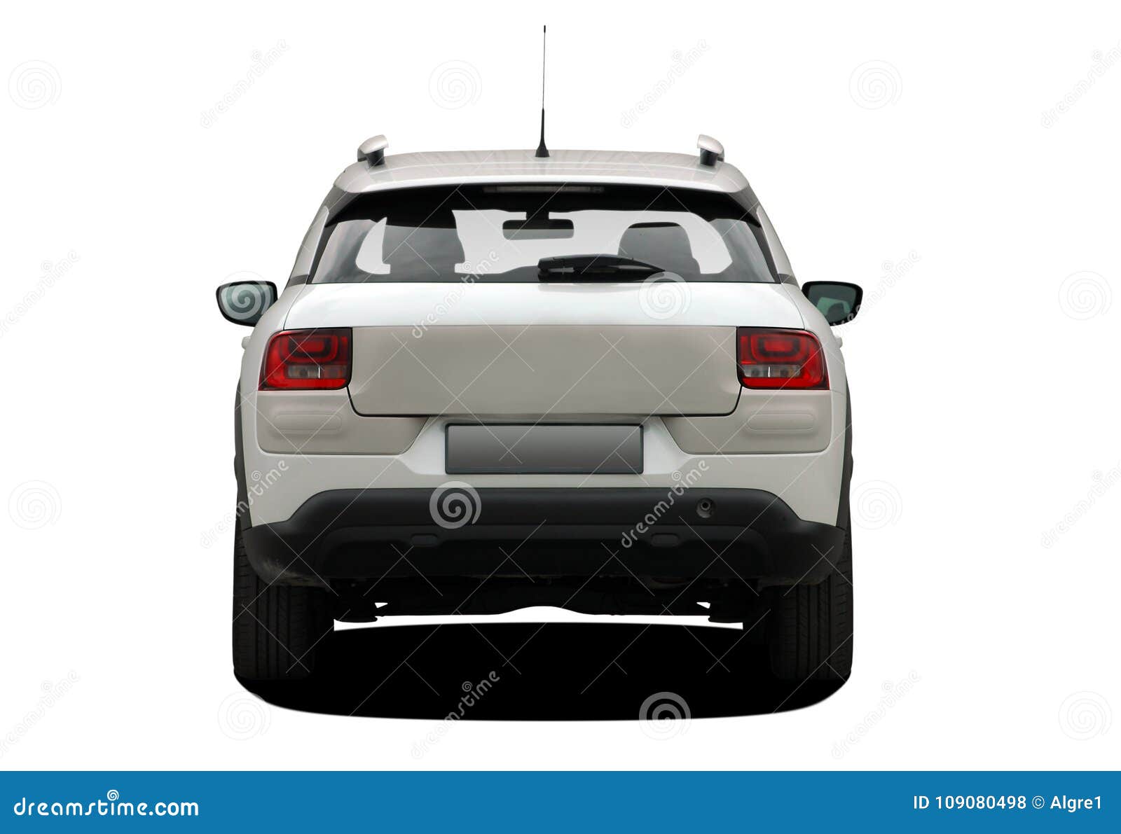 Car, back view stock photo. Image of vehicle, tires - 109080498