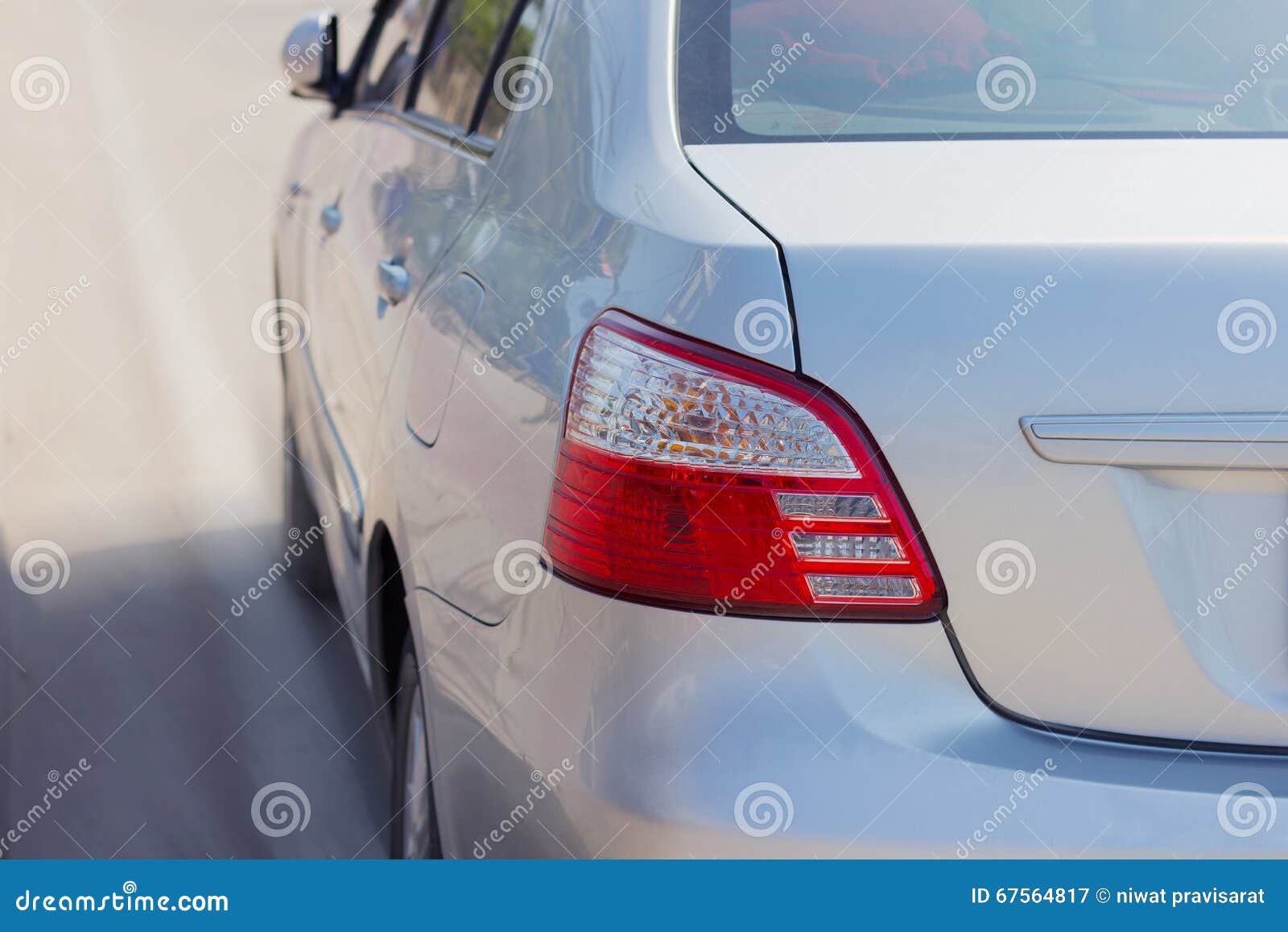 Car backlight red light stock image. Image of design - 67564817
