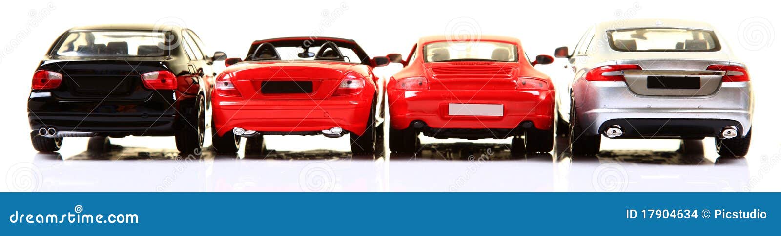 Car backs stock photo. Image of lights, reflection, models - 17904634