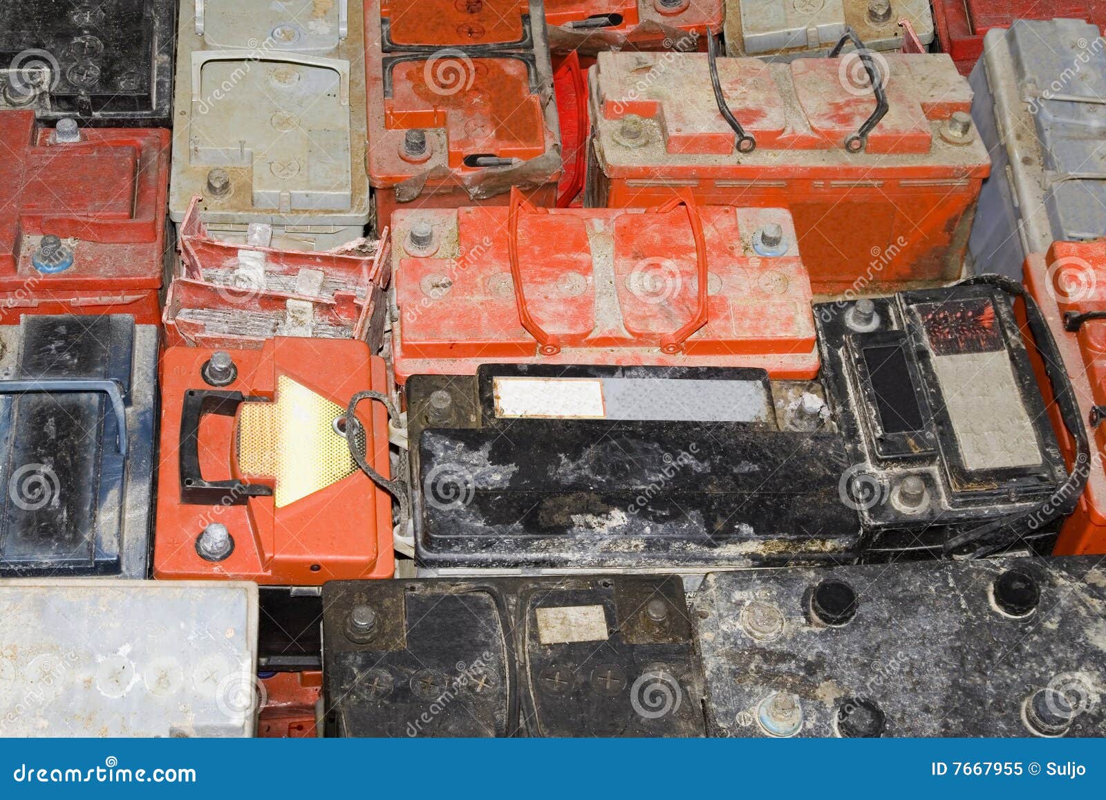 Car battery stock image. Image of full, contacts, conservation - 7667955