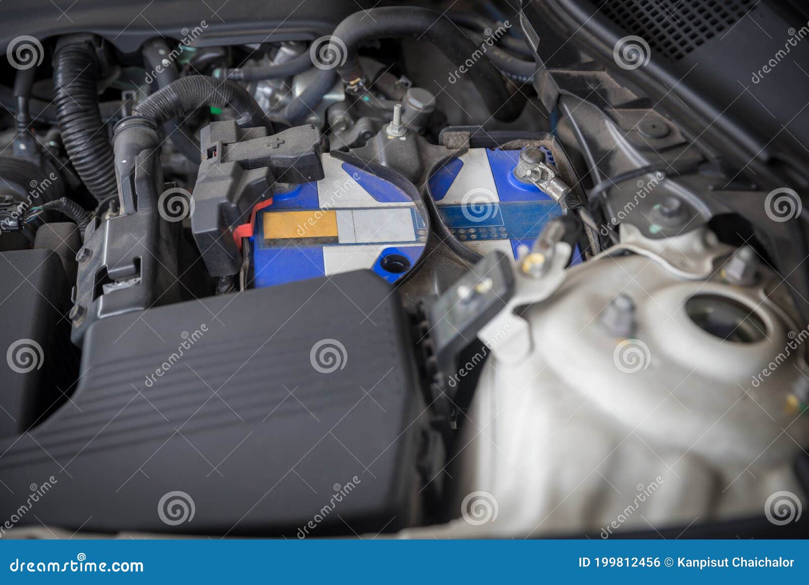 Car Battery is Depleted. Concept Car Maintenance and the Cost of Car ...