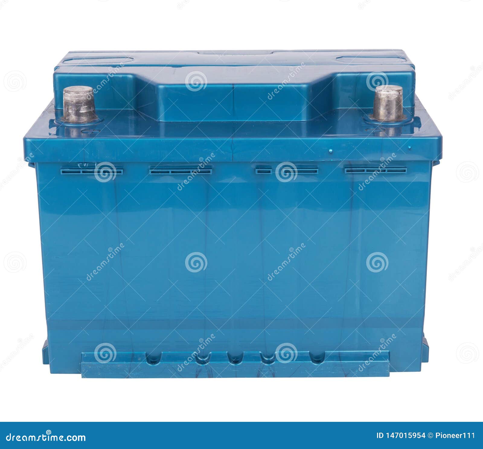 Car battery isolated stock photo. Image of voltage, ignition - 147015954