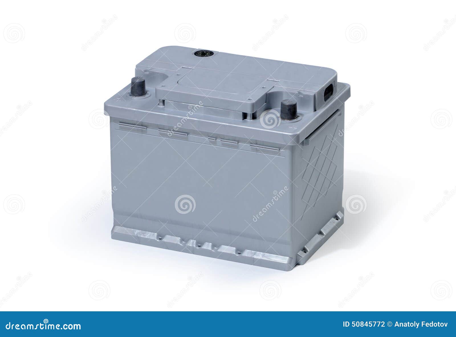 Car Battery Isolated on White Background Stock Photo - Image of black ...