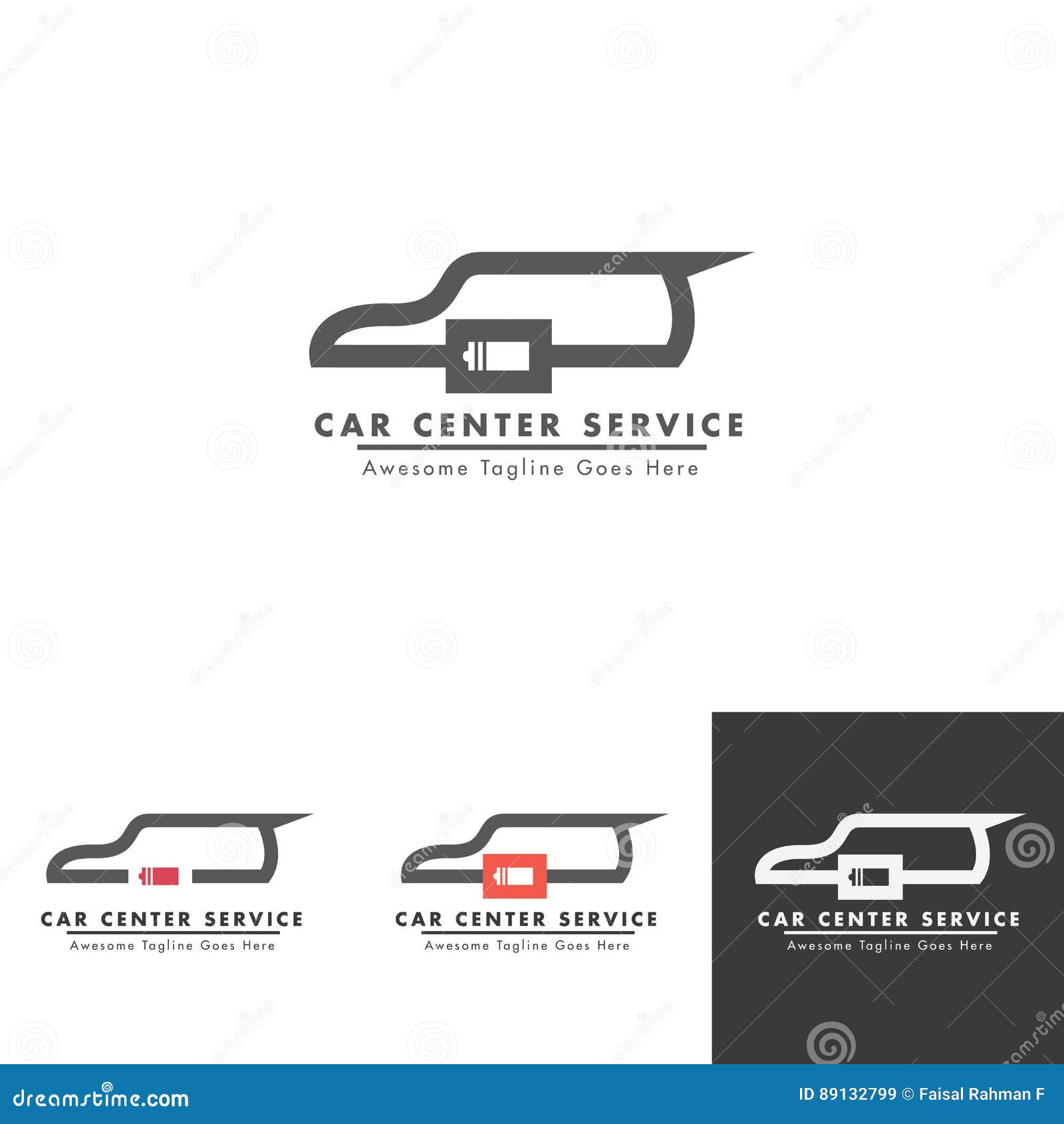 Car Battery Logo Design for Electricity Service Stock Vector ...