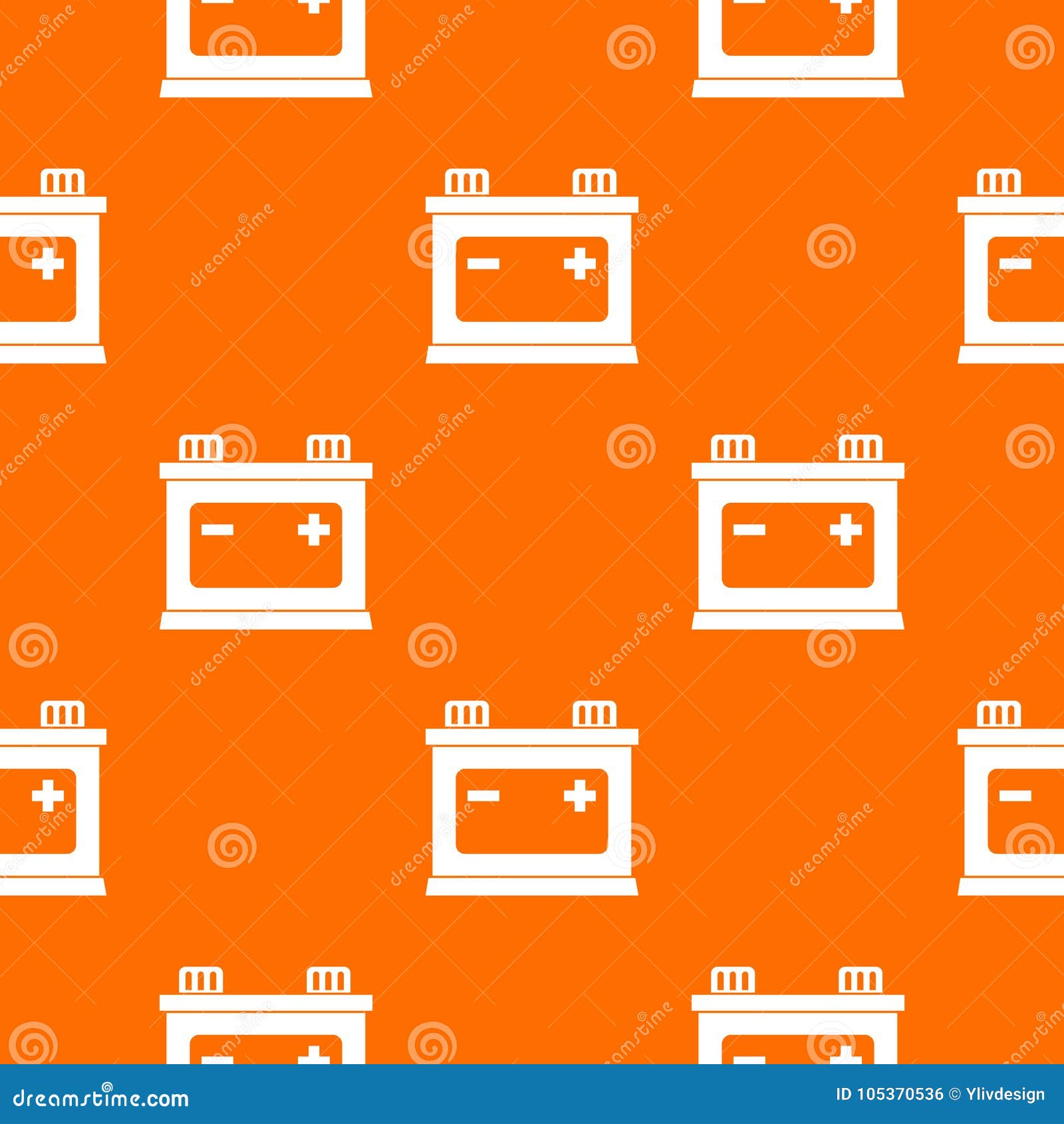 Car Battery Pattern Seamless Stock Vector - Illustration of charge ...