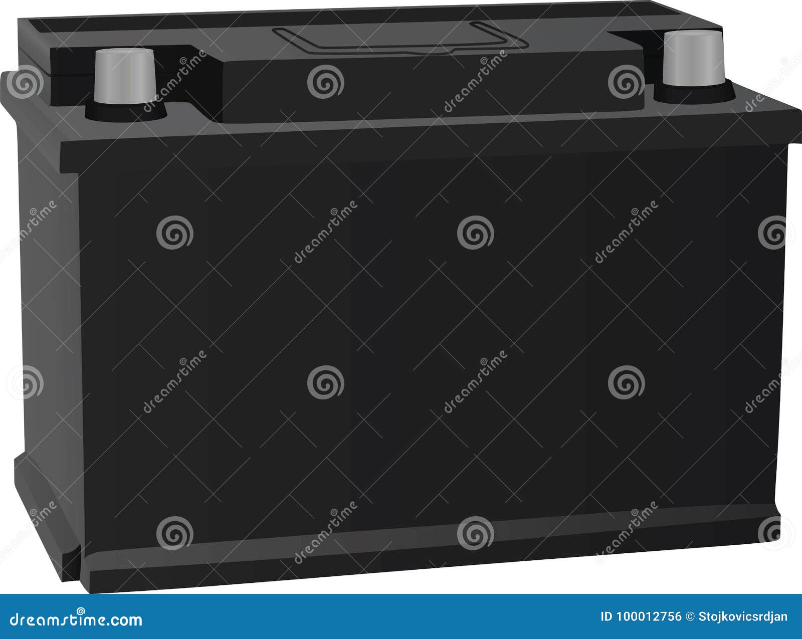 Car Battery. Vector Illustration Stock Vector - Illustration of backup ...
